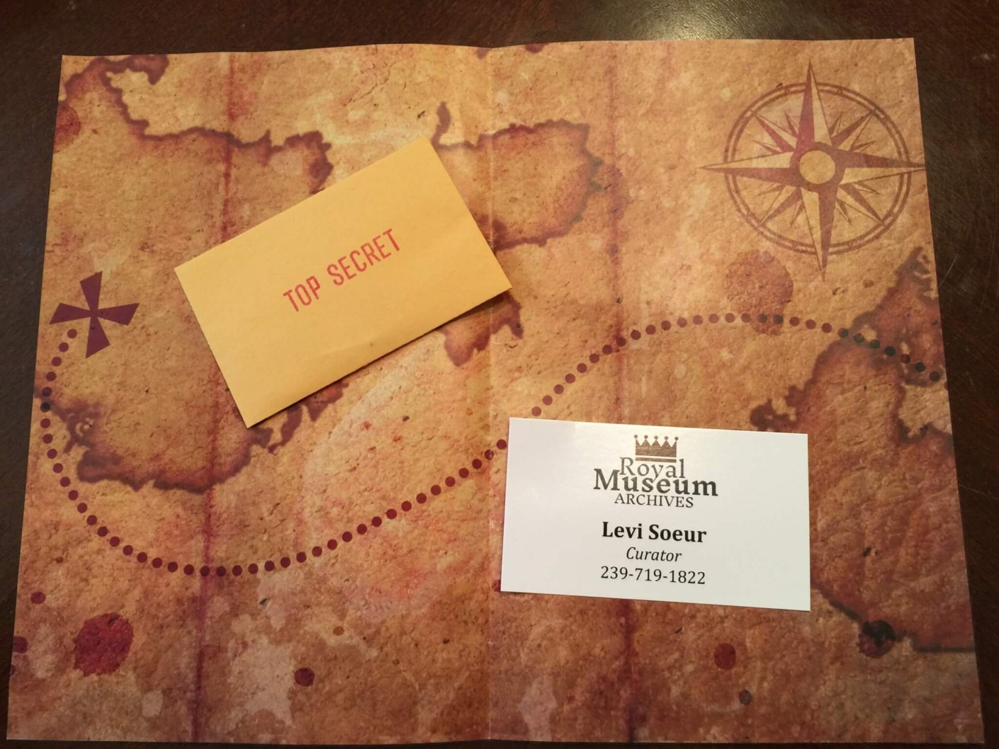 Mail Order Mystery Subscription Review - Treasure Hunt - hello subscription