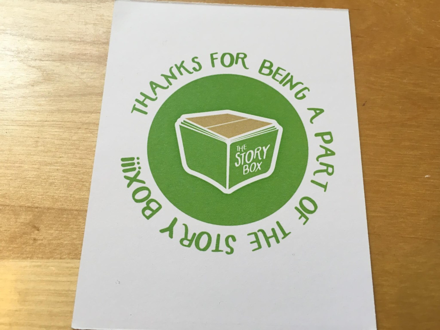 The Story Box June 2016 Subscription Box Review + Coupon - Hello ...