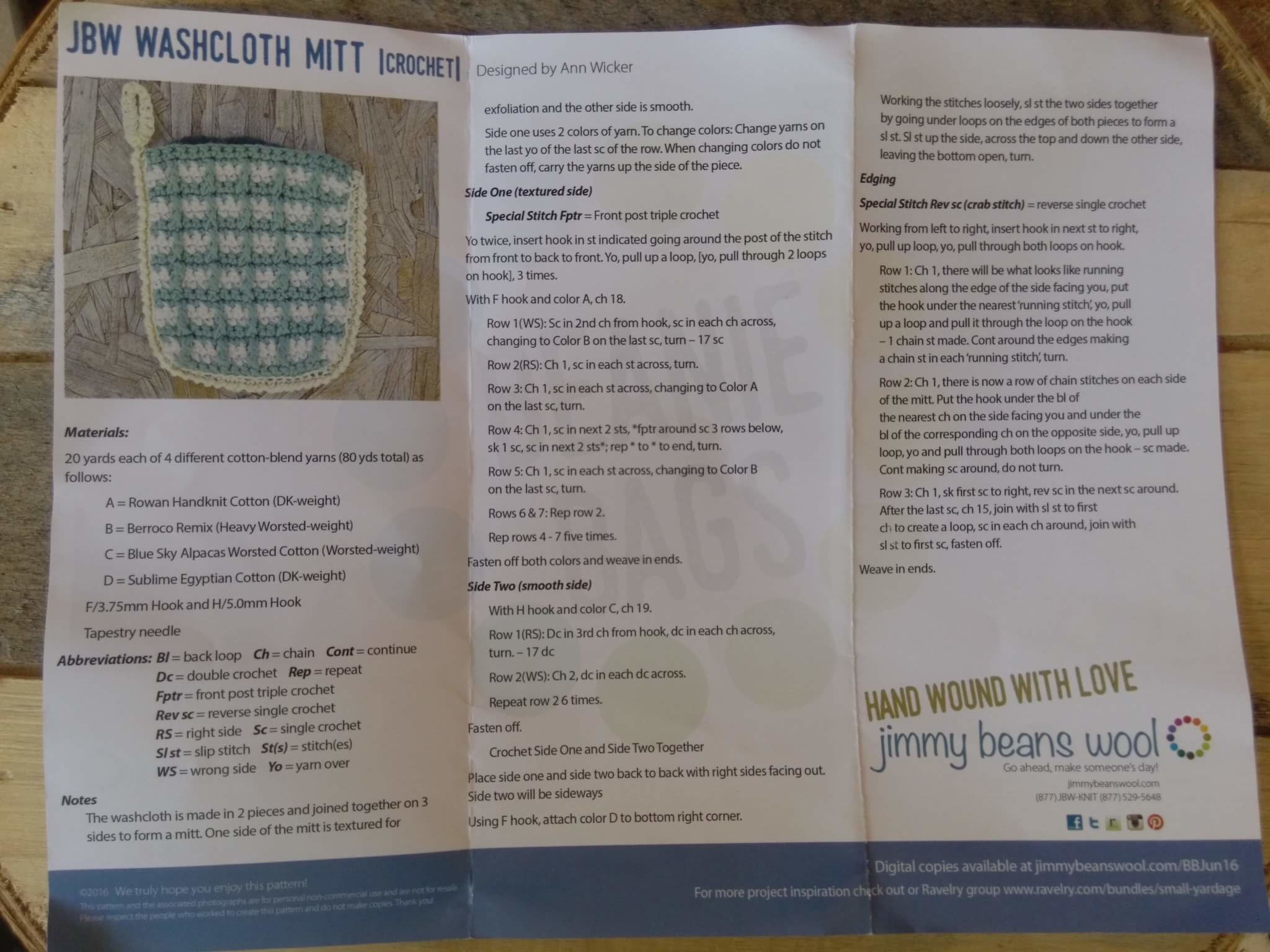 Jimmy Beans Wool Beanie Bag Subscription Review - June 2016 - Hello ...