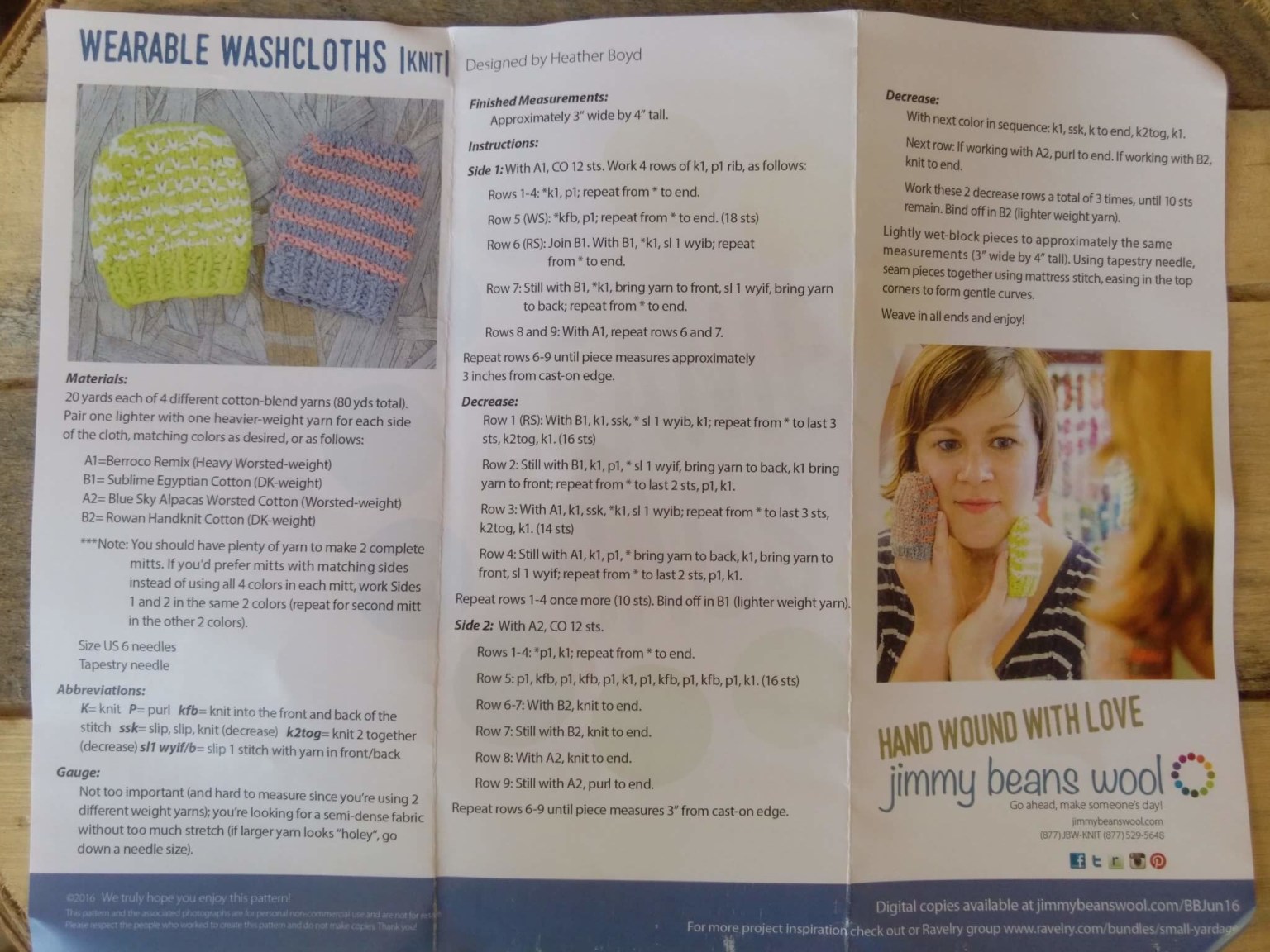 Jimmy Beans Wool Beanie Bag Subscription Review - June 2016 - Hello ...