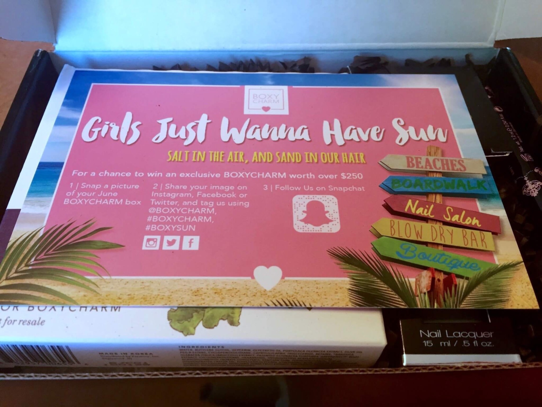 Boxycharm June 2016 Subscription Box Review - Hello Subscription