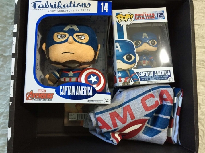 ZBOX Limited Edition Civil War Captain America Box Review - Hello ...