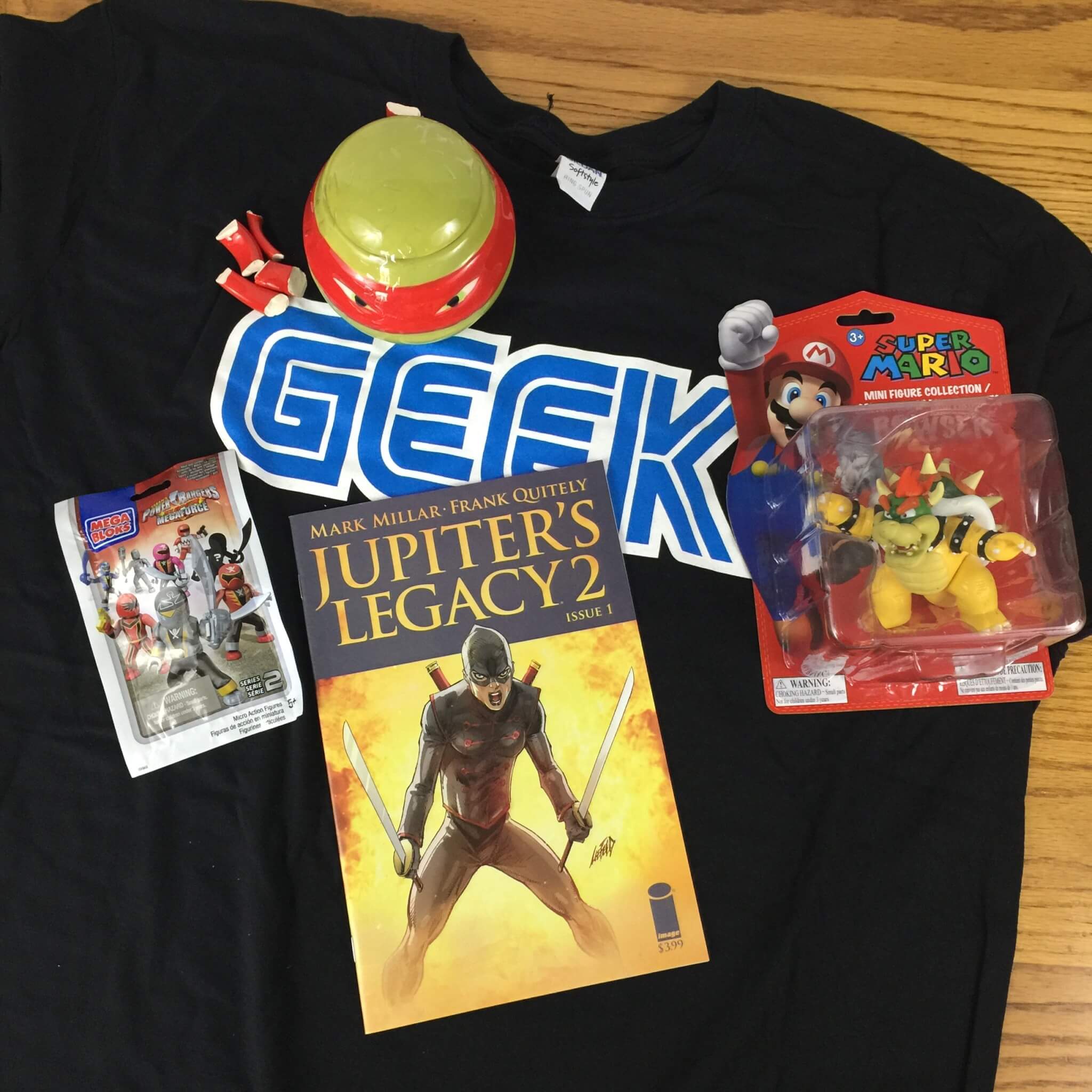 My Geek Box July 2016 Subscription Box Review - Hello Subscription