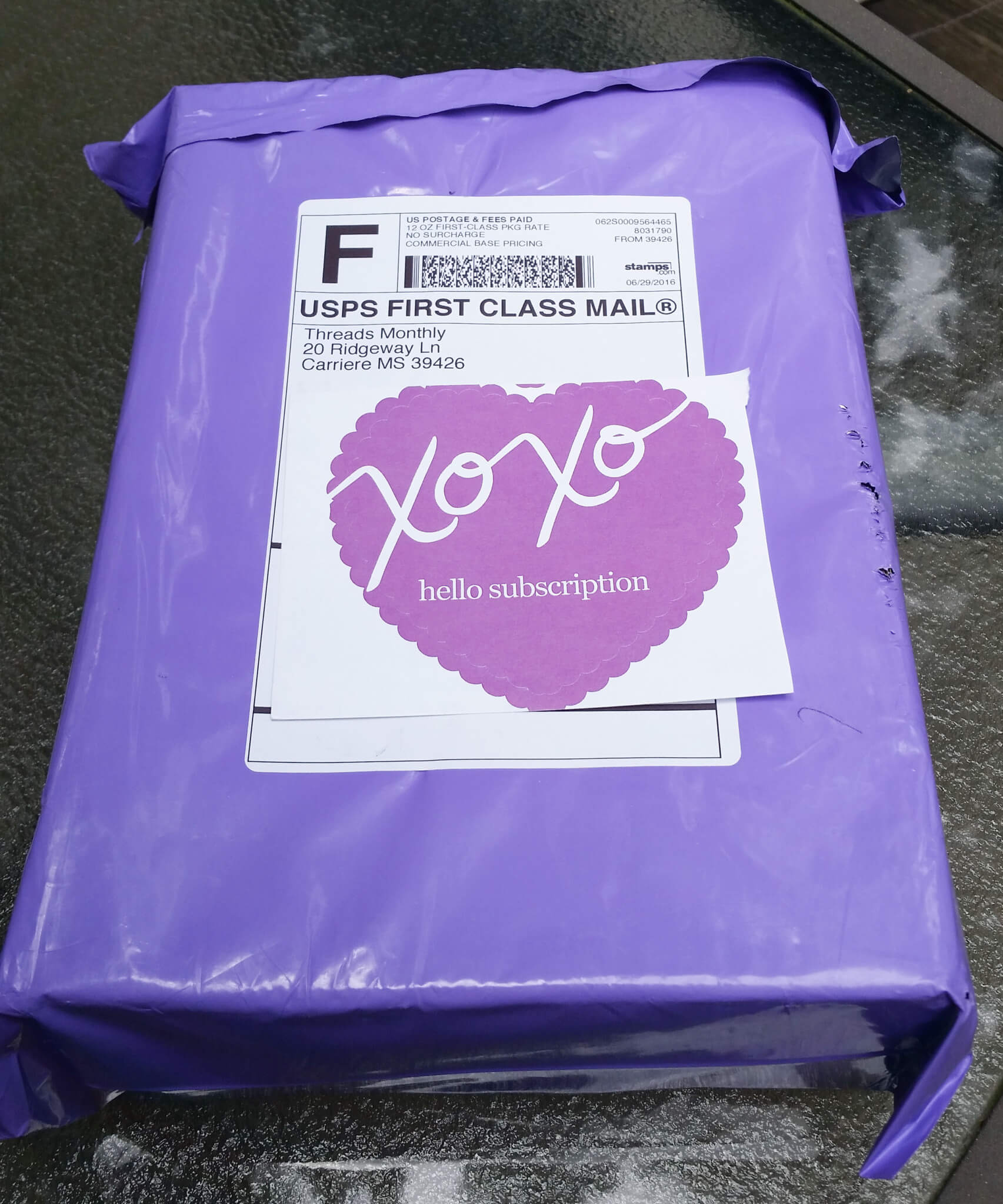 Threads Monthly July 2016 Subscription Box Review - Hello Subscription