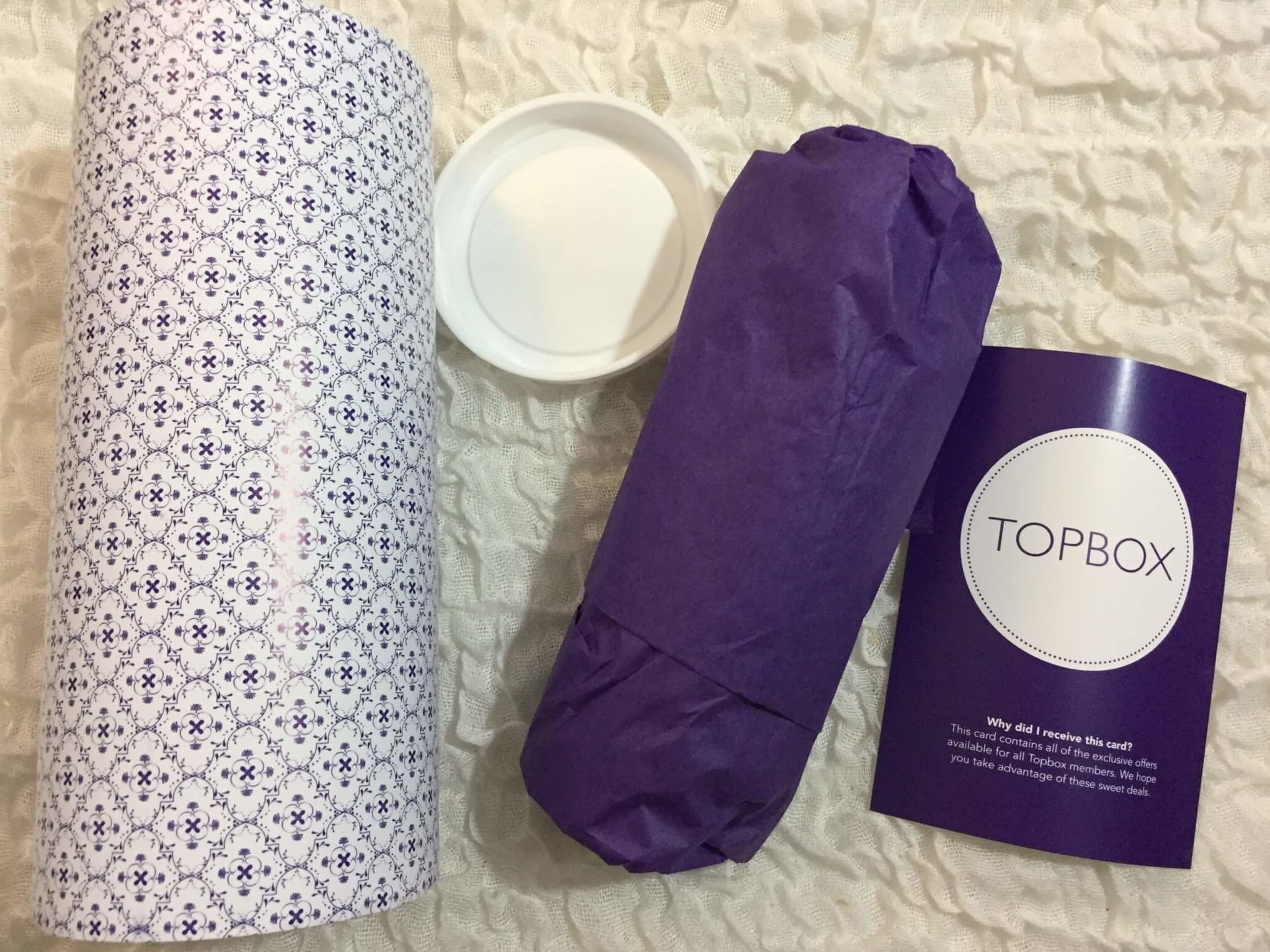 Topbox July 2016 Subscription Box Review - Hello Subscription