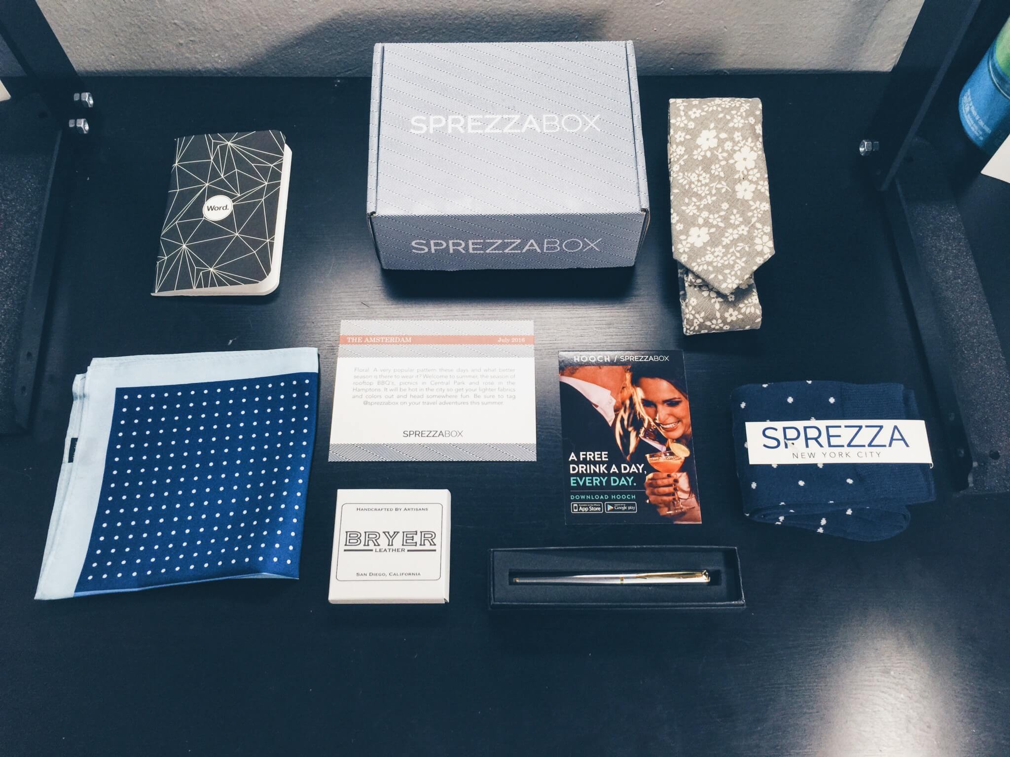 SprezzaBox Subscription Box Review + Coupon – July 2016 - Hello ...