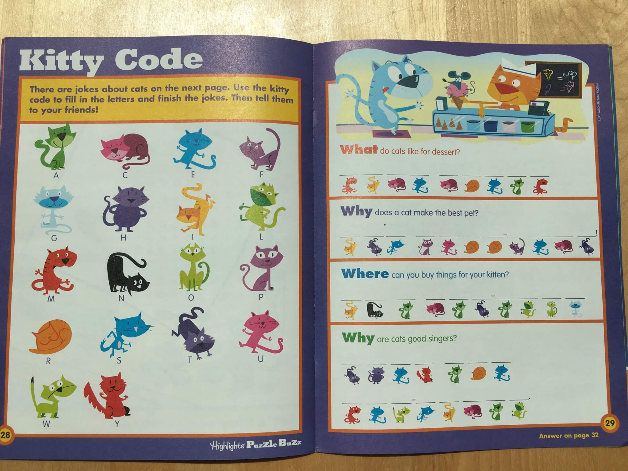 Highlights Puzzle Buzz Book Club July 2016 Subscription Review + Free ...