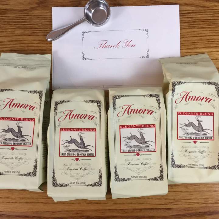 Amora Coffee July 2016 Subscription Box Review - hello subscription