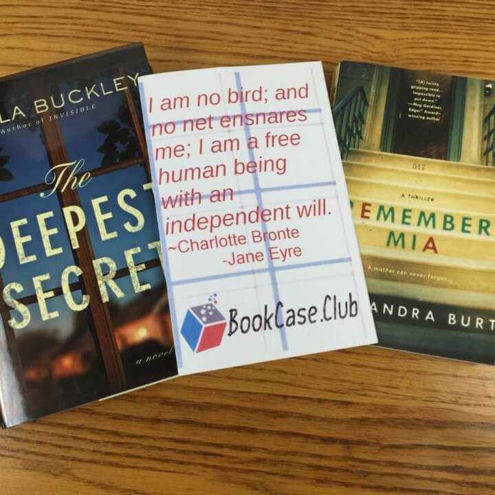 BookCase Club July 2016 Subscription Box Review & Coupon - Thrill ...