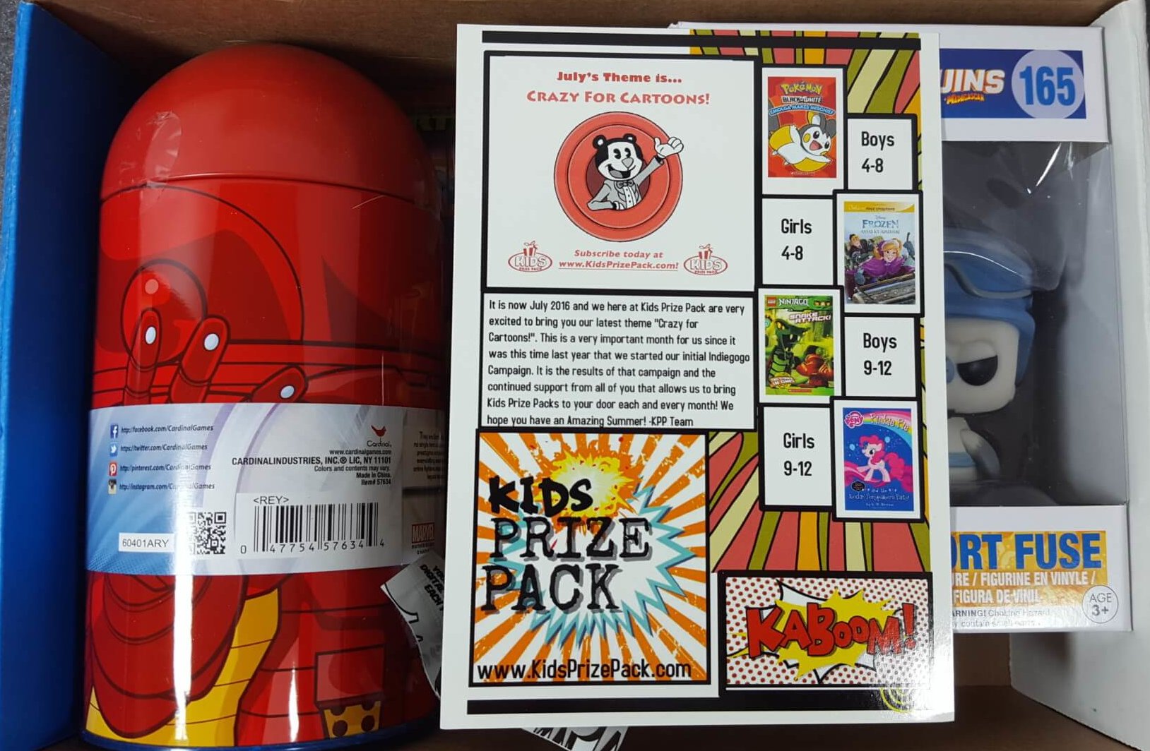 Kids Prize Pack Subscription Box Review & Coupon - July 2016 - Hello ...
