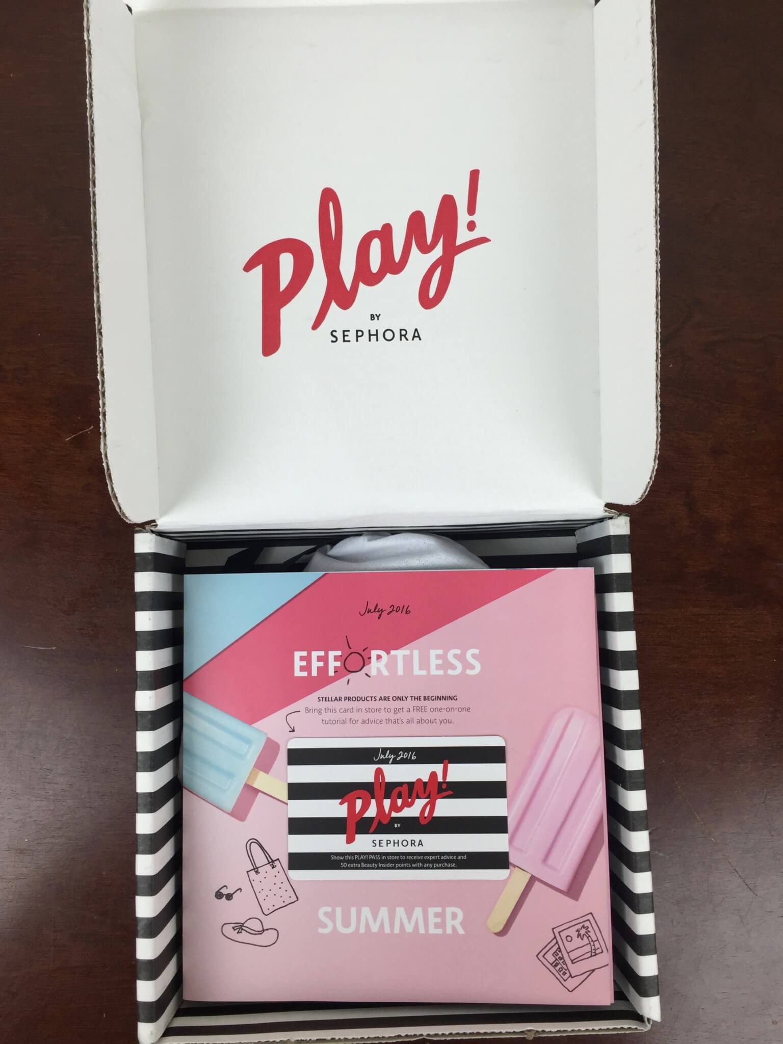 Play! by Sephora July 2016 Subscription Box Review - Hello Subscription
