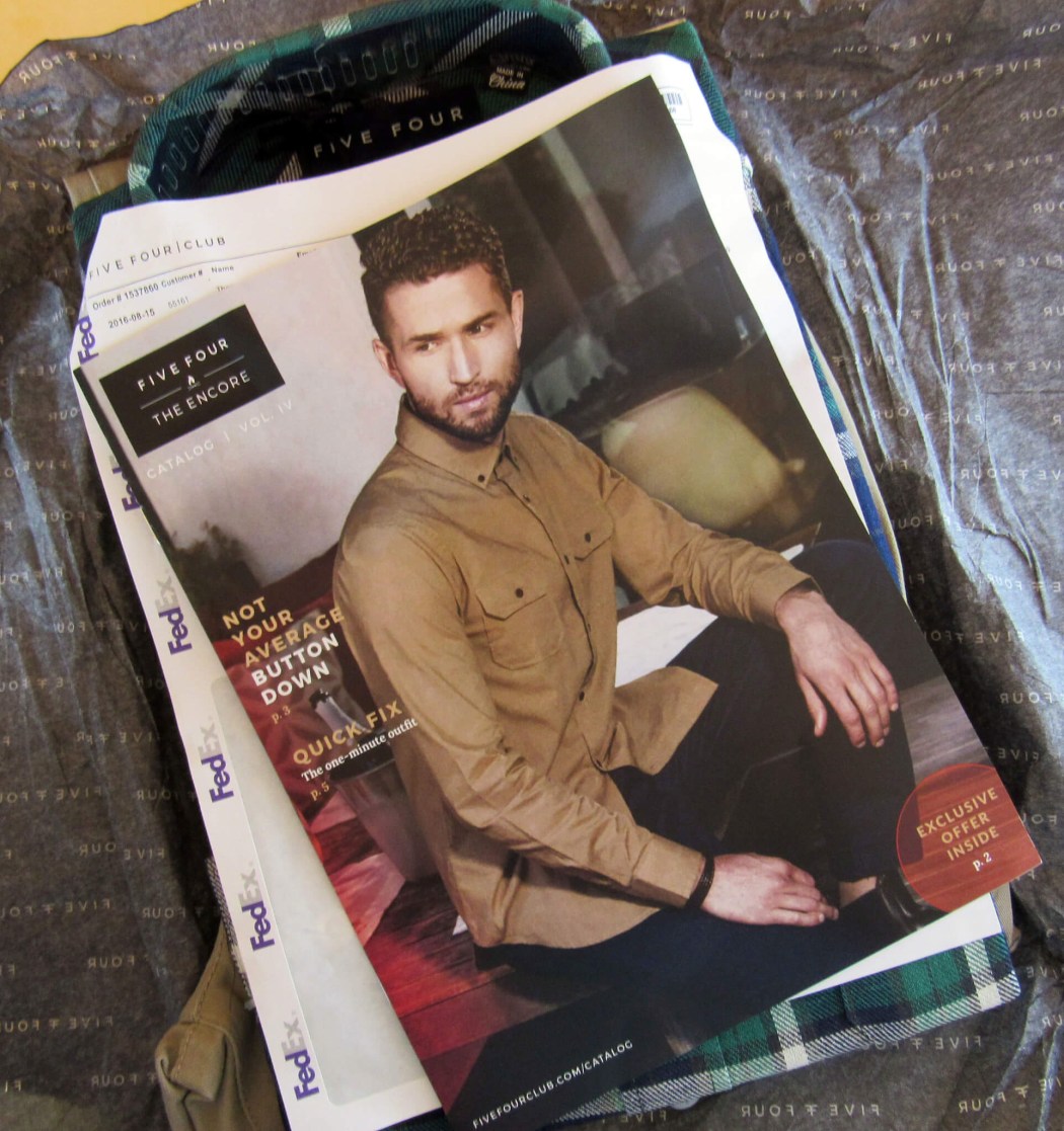 Five Four Club Subscription Box Review & Coupon - August 2016 - Hello ...