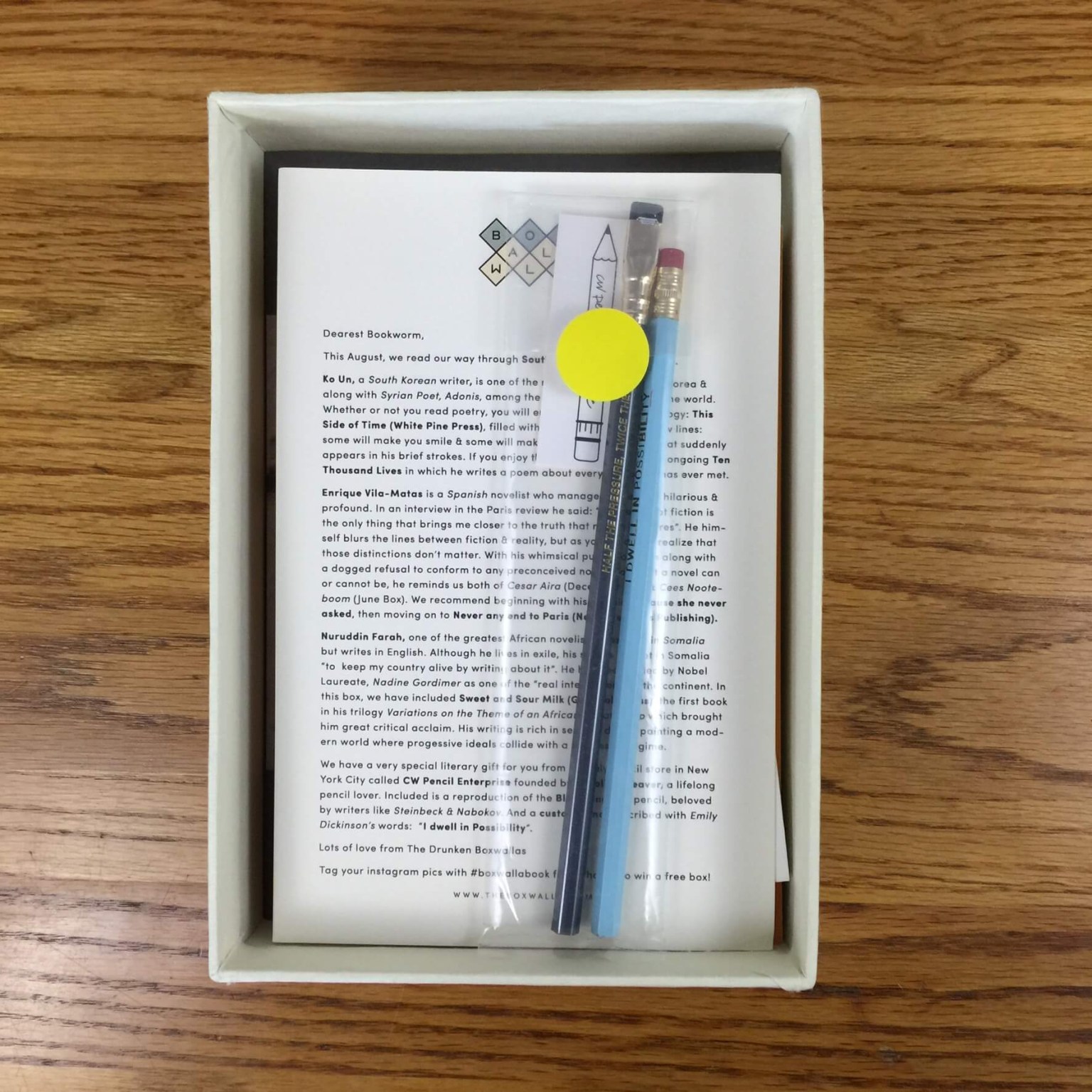 Boxwalla Book August 2016 Subscription Box Review - Hello Subscription