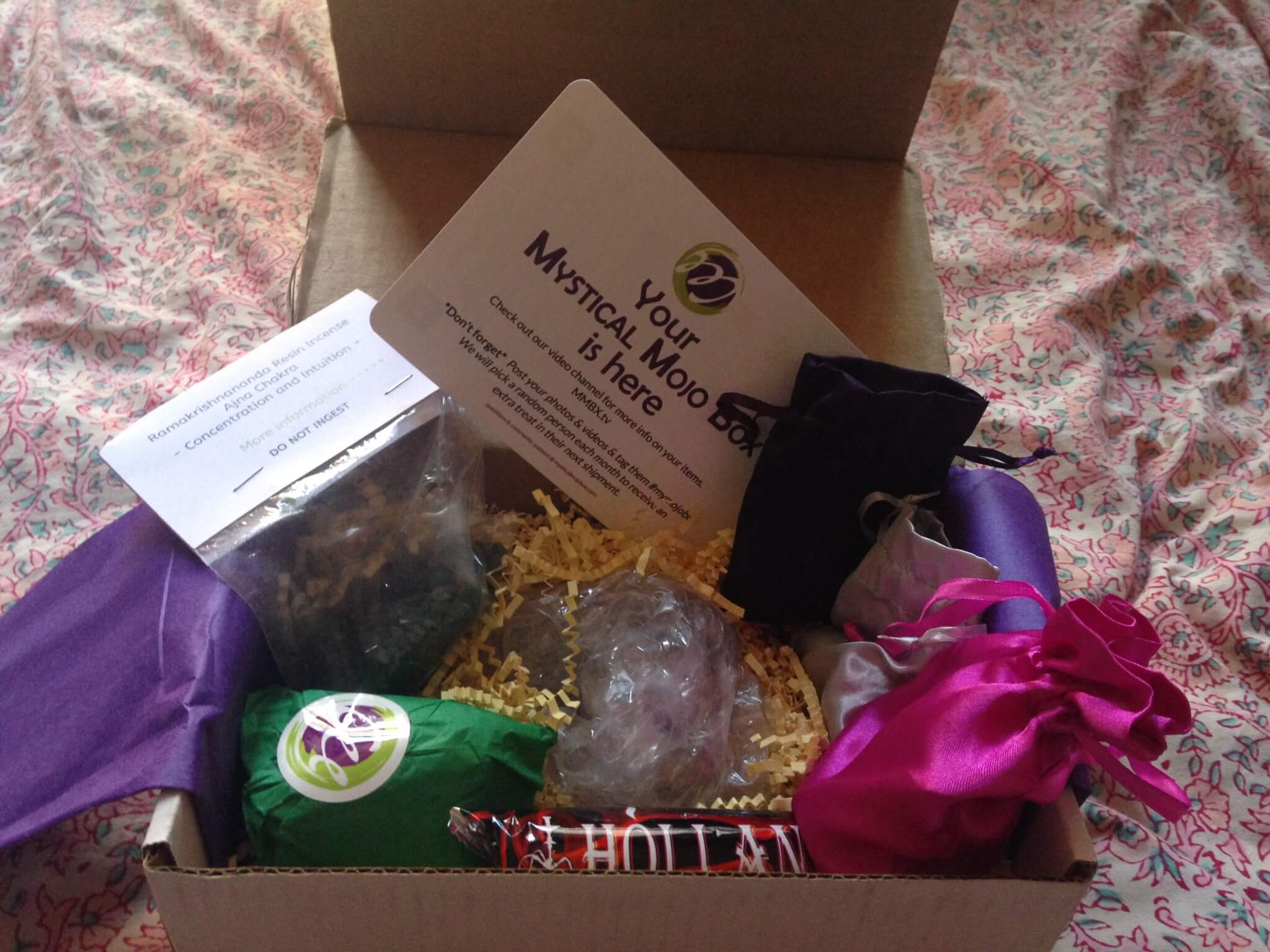 Mystical Mojo Box Subscription Box Review & Coupon - July 2016 - Hello ...