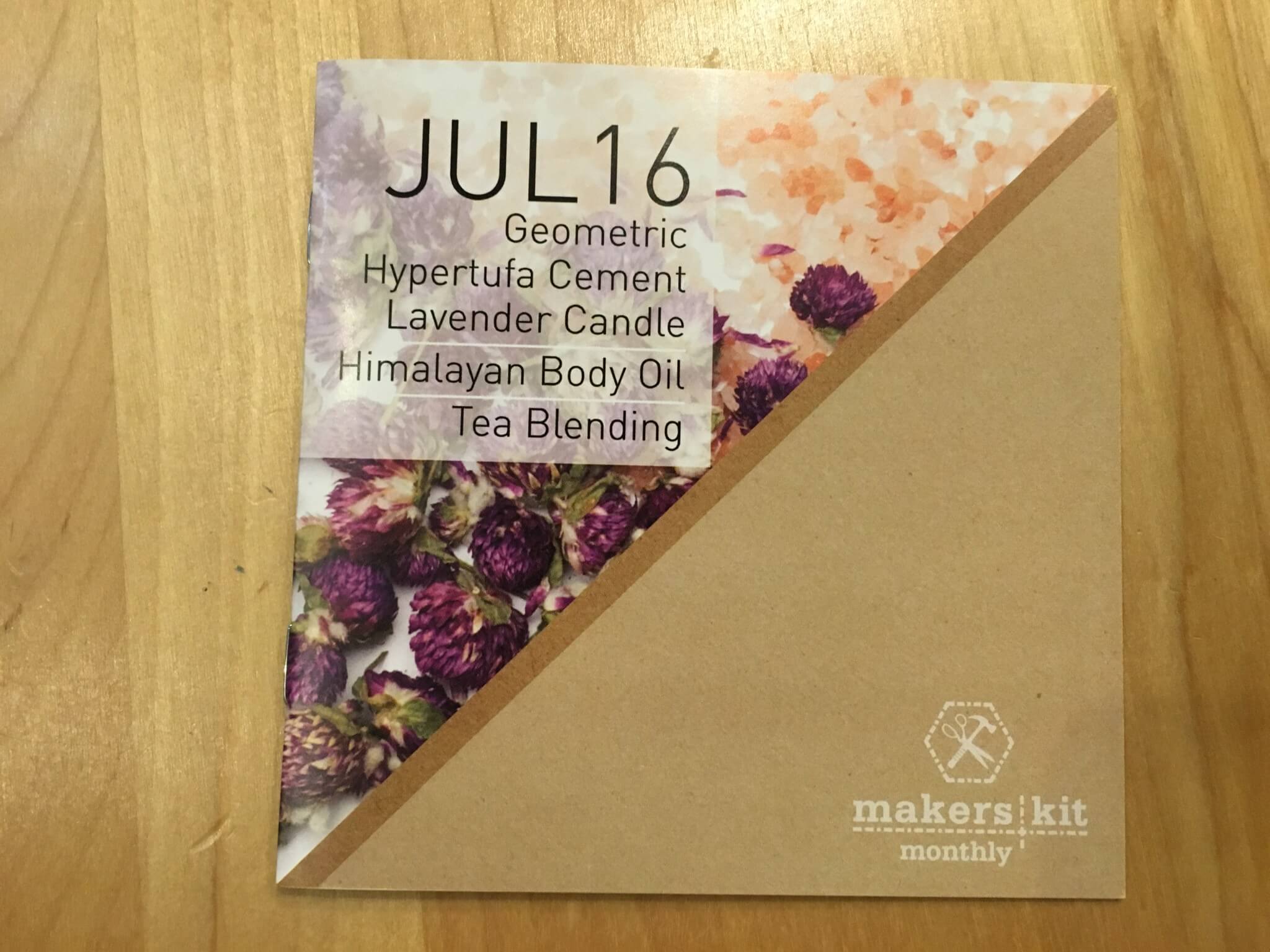 MakersKit Monthly Subscription Box Review July 2016 - Hello Subscription