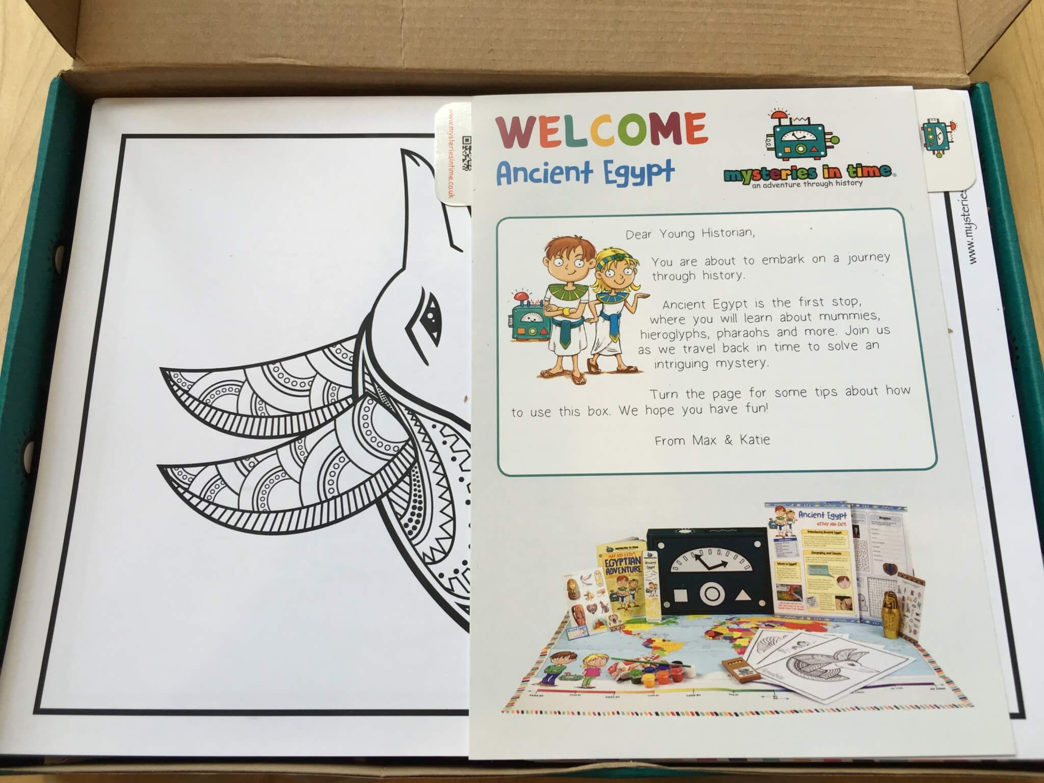 Mysteries in Time August 2016 Subscription Box Review + Coupon - Hello ...