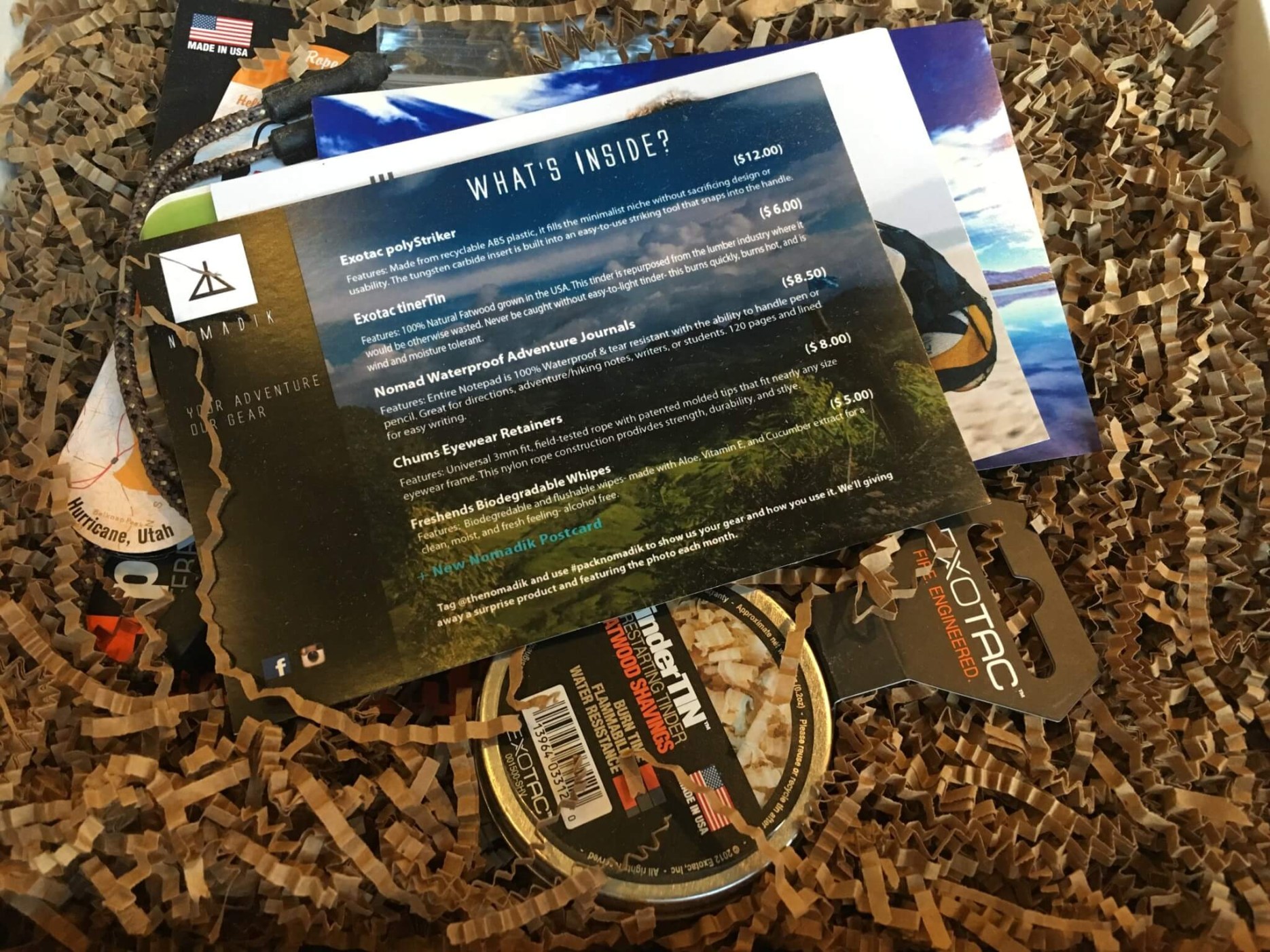 Nomadik August 2016 Subscription Box Review + Coupon - Hello Subscription