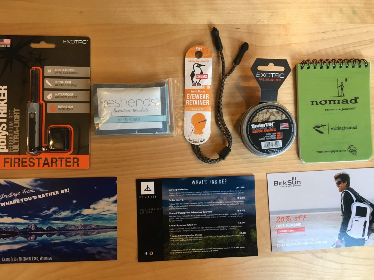 Nomadik August 2016 Subscription Box Review + Coupon - Hello Subscription