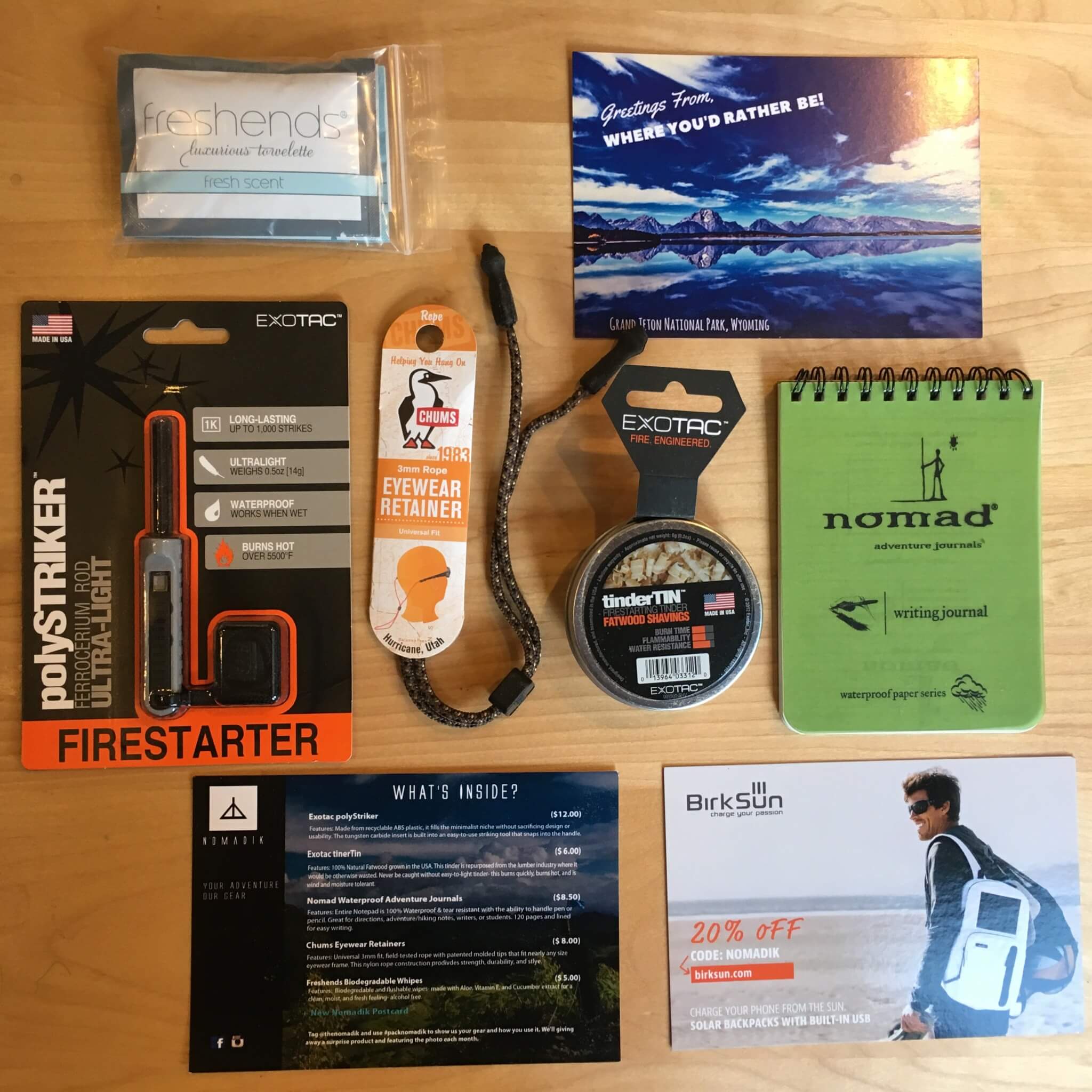 Nomadik August 2016 Subscription Box Review + Coupon - Hello Subscription