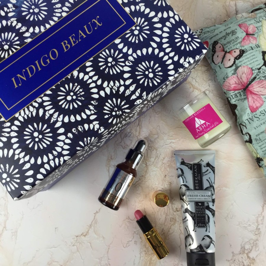 Indigo Beaux July 2016 Subscription Box Review - Hello Subscription