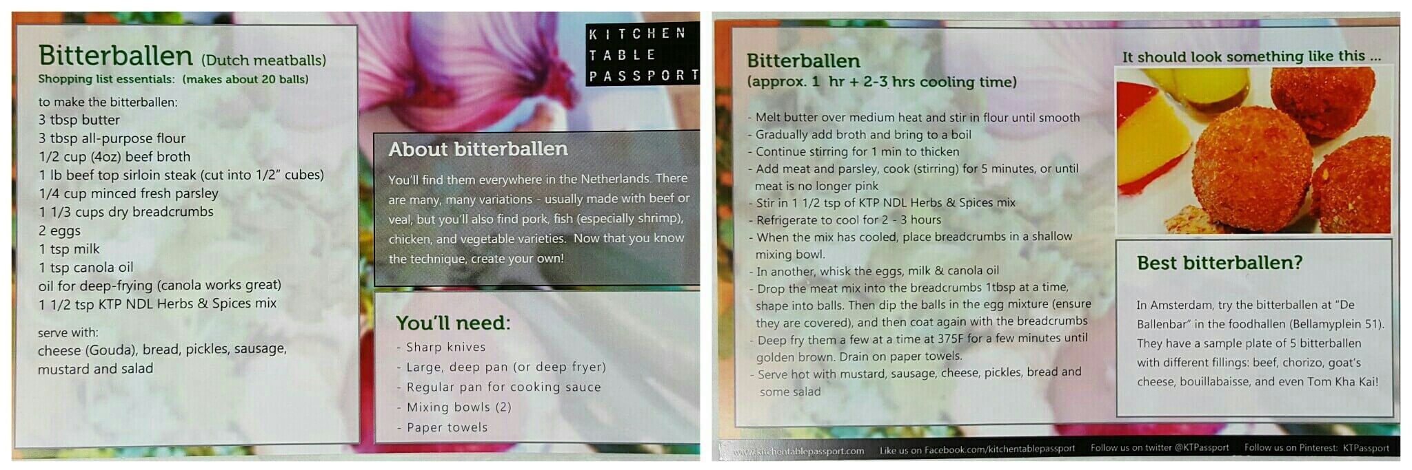 Kitchen Table Passport August 2016 Subscription Box Review ...