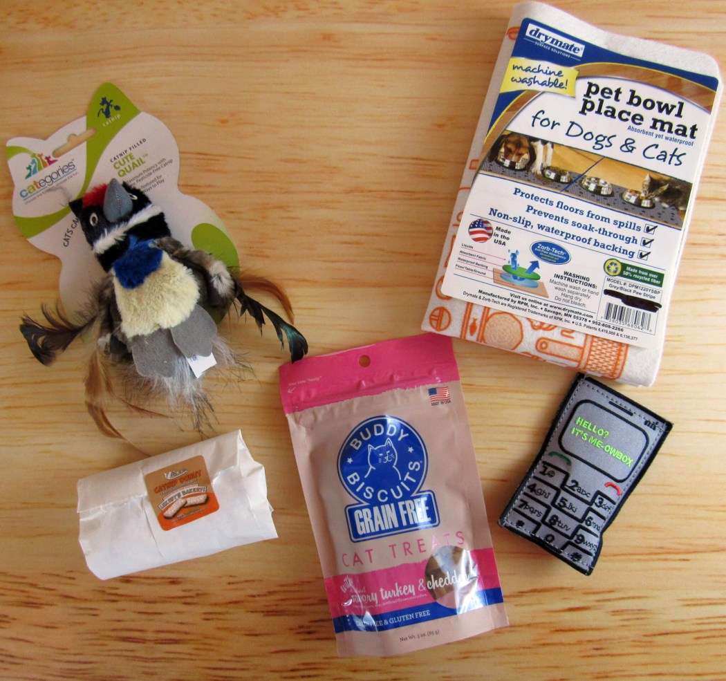 August 2016 Meowbox Subscription Box Review & Coupon - Hello Subscription
