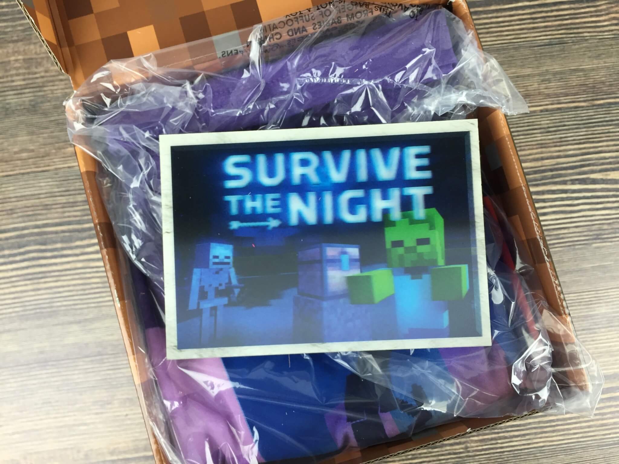 Mine Chest August 2016 Subscription Box Review - Survive the Night ...