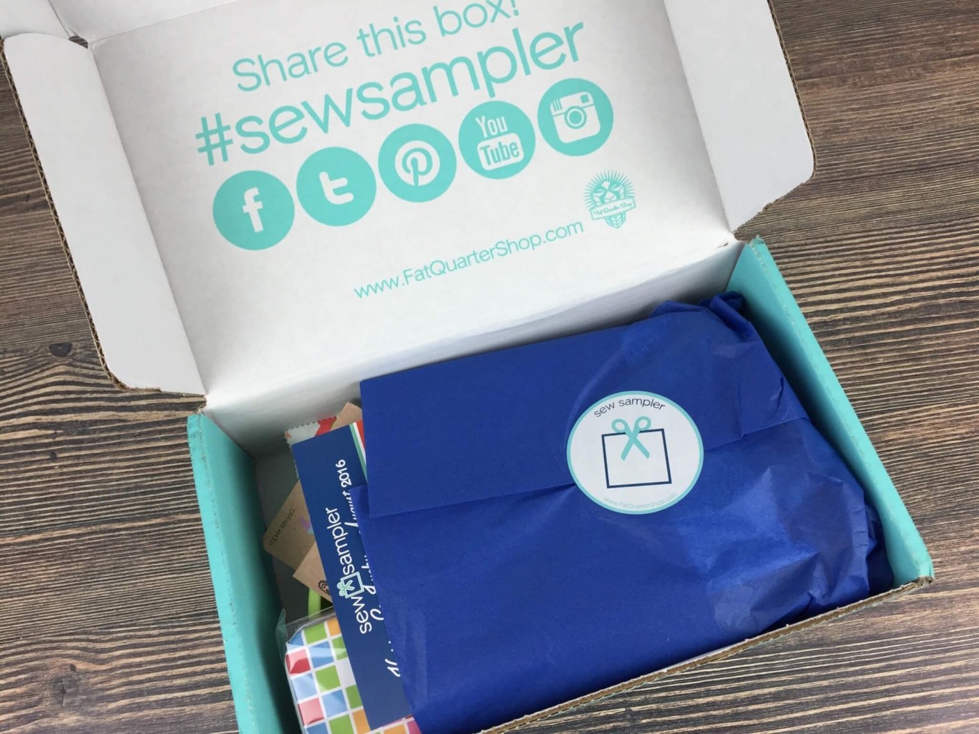 Sew Sampler August 2016 Subscription Box Review - Hello Subscription