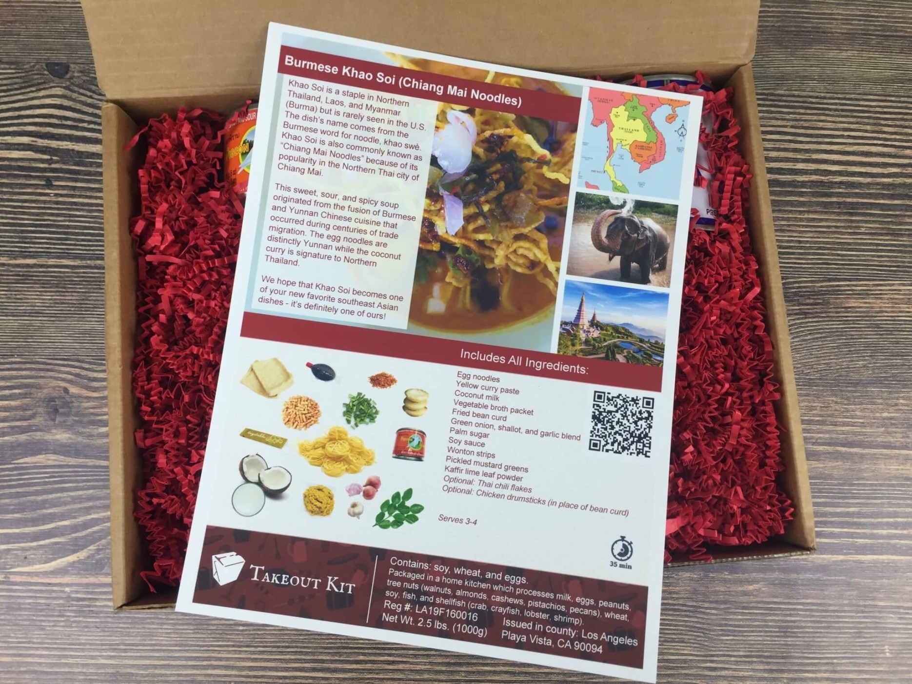 Takeout Kit August 2016 Subscription Box Review - Hello Subscription