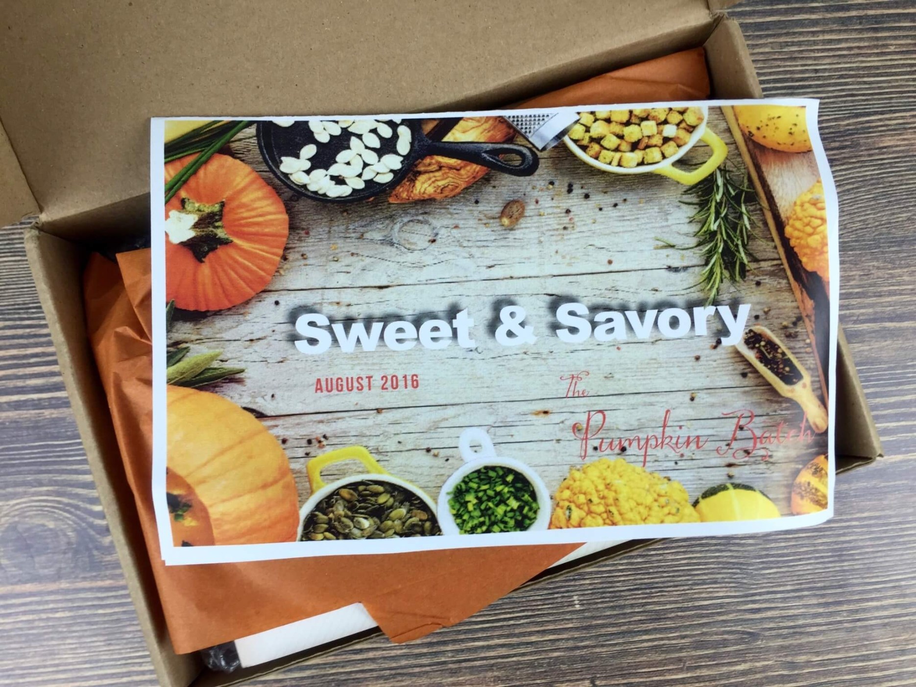 The Pumpkin Batch August 2016 Subscription Box Review - Hello Subscription