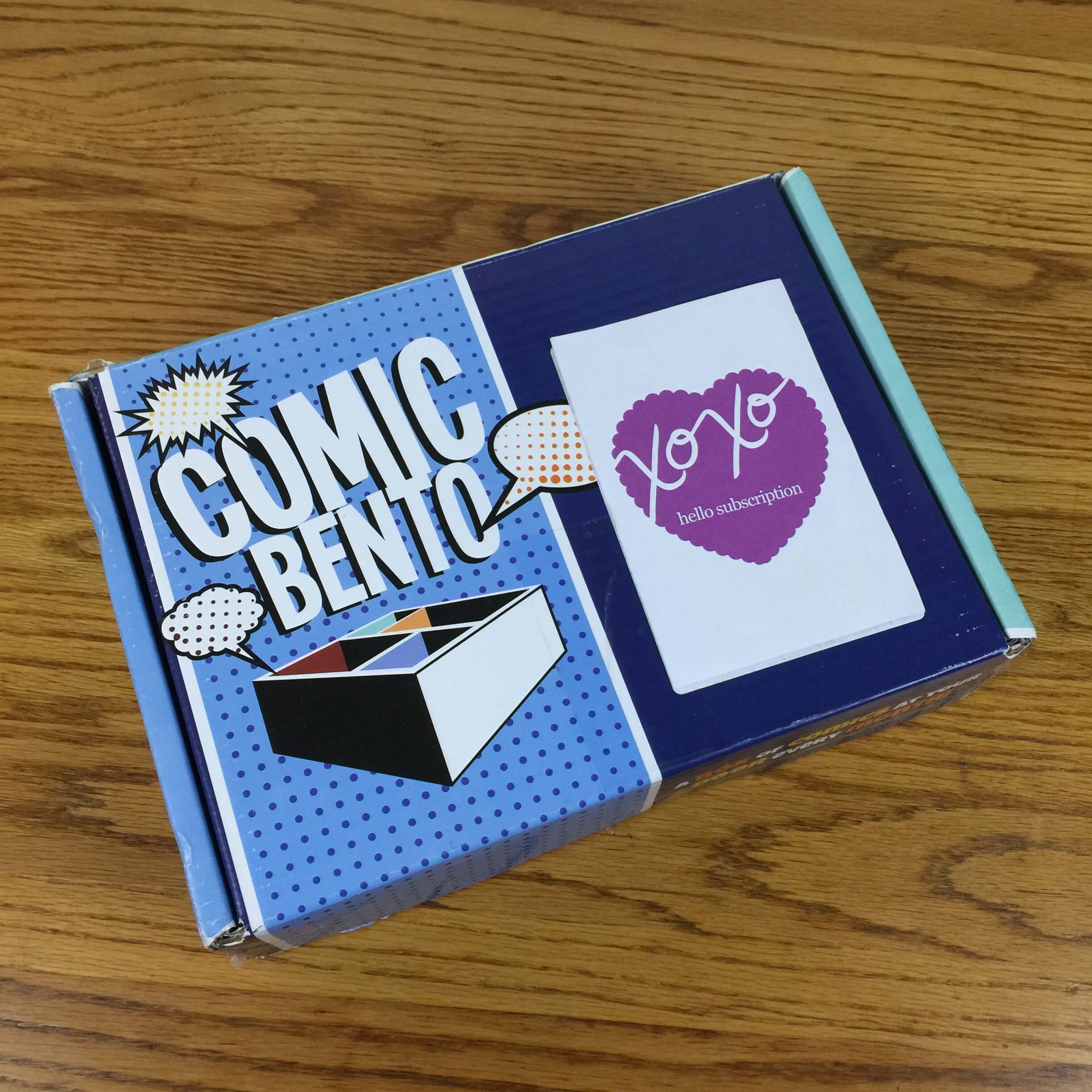 Comic Bento September 2016 Subscription Box Review & Coupon - Hello ...