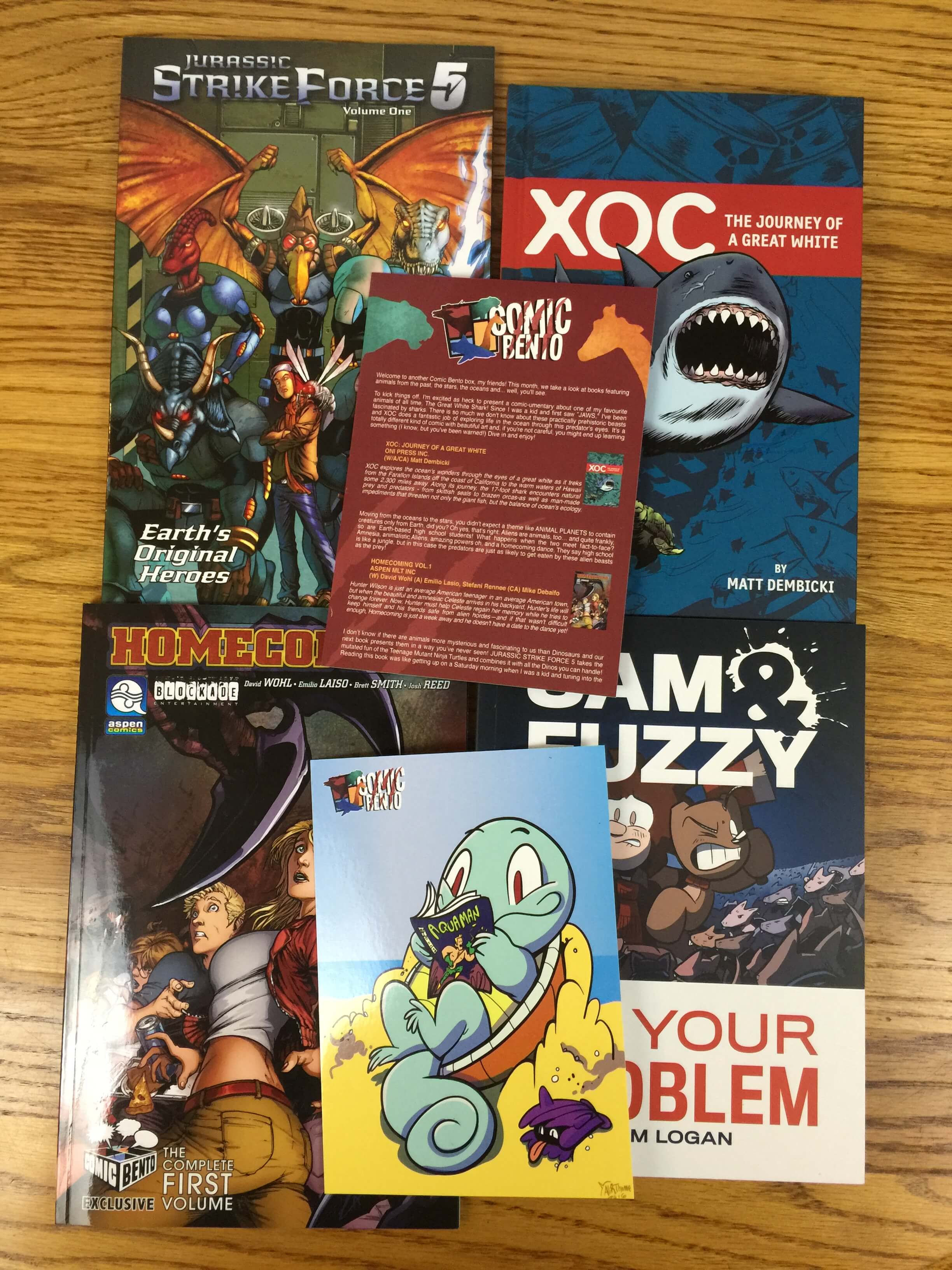 Comic Bento September 2016 Subscription Box Review & Coupon - Hello ...