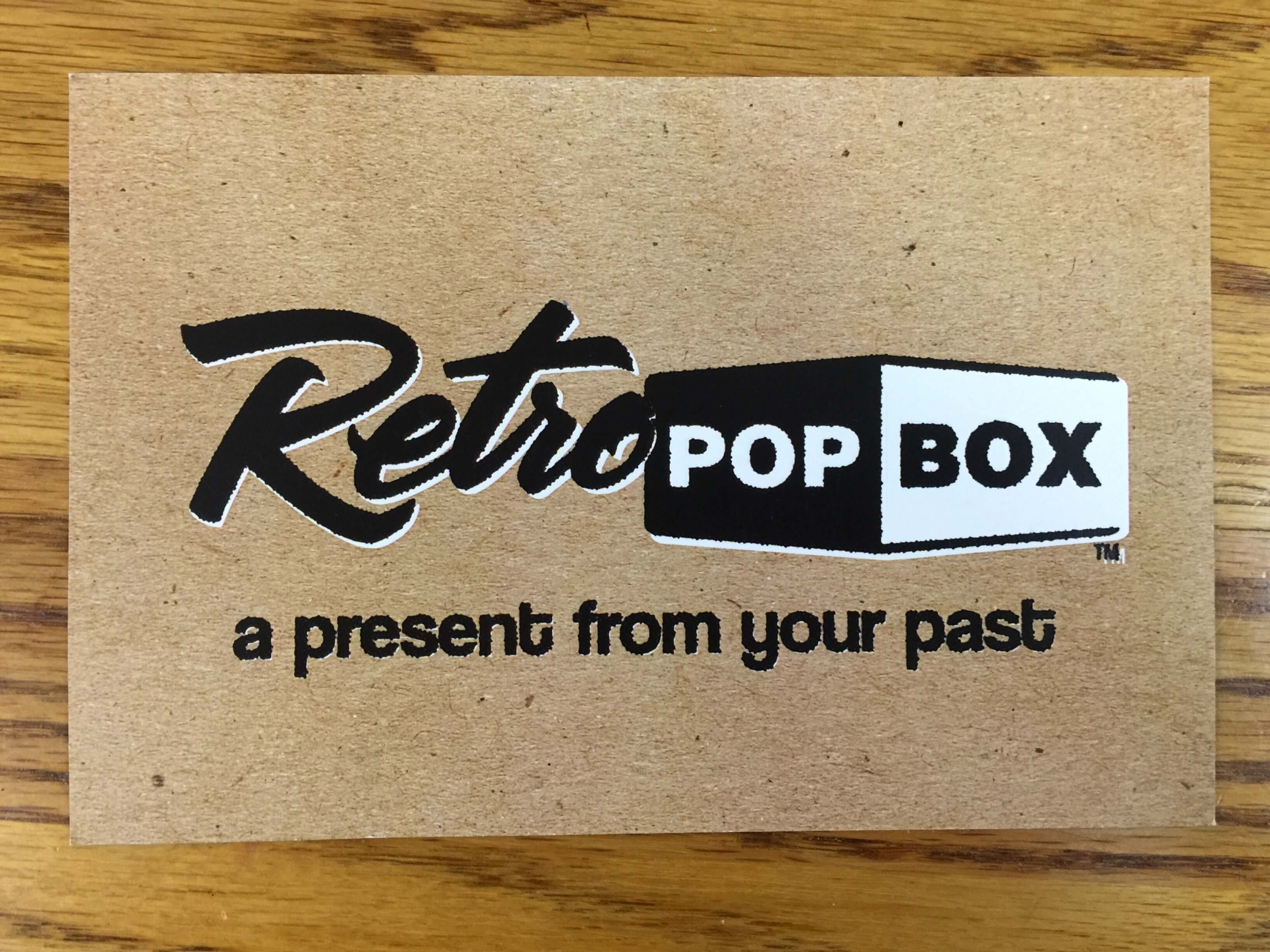 Retro Pop Box September 2016 Subscription Box Review & Coupon - 80s Box ...