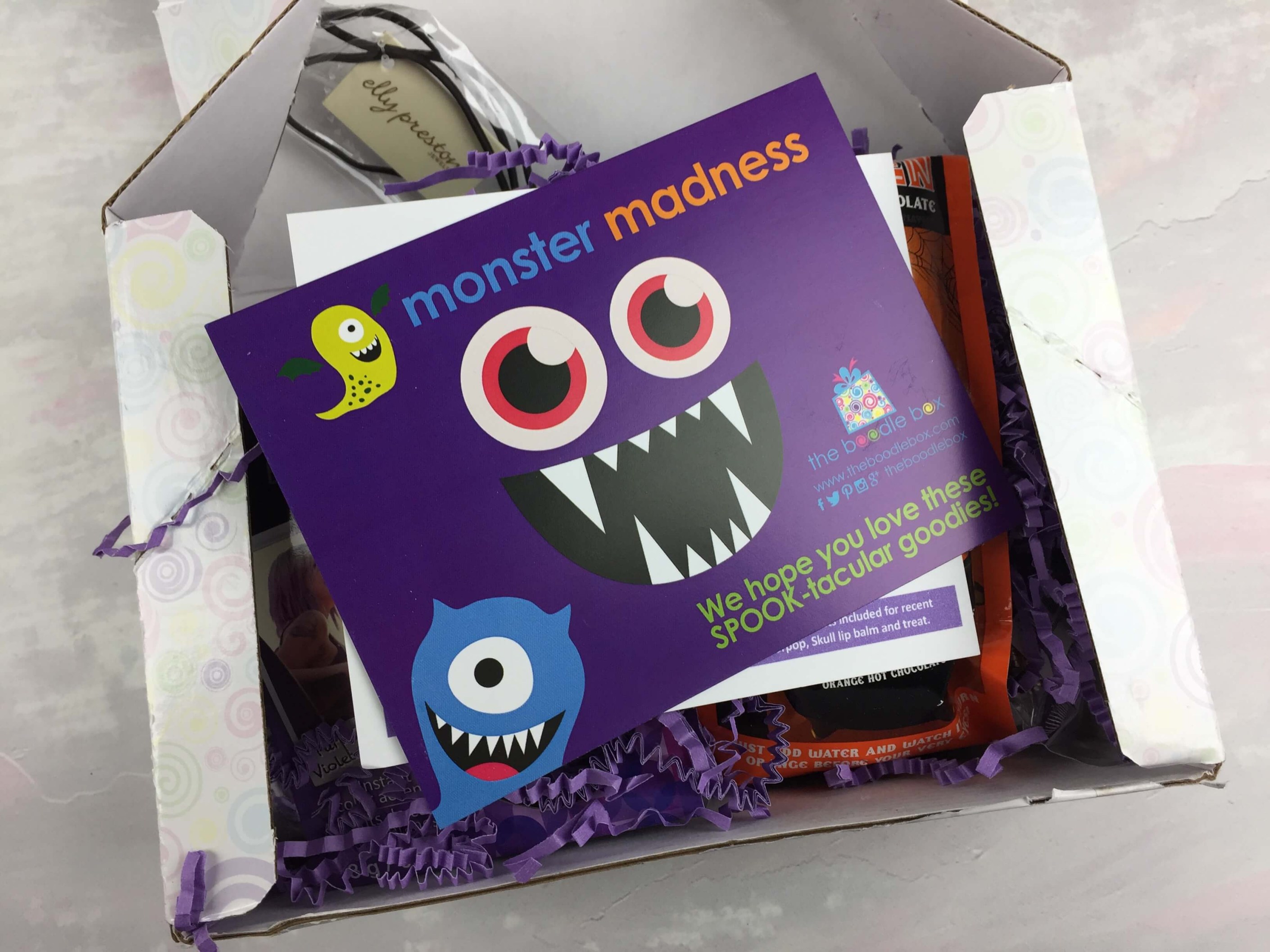 Boodle Box October 2016 Subscription Box Review - Hello Subscription