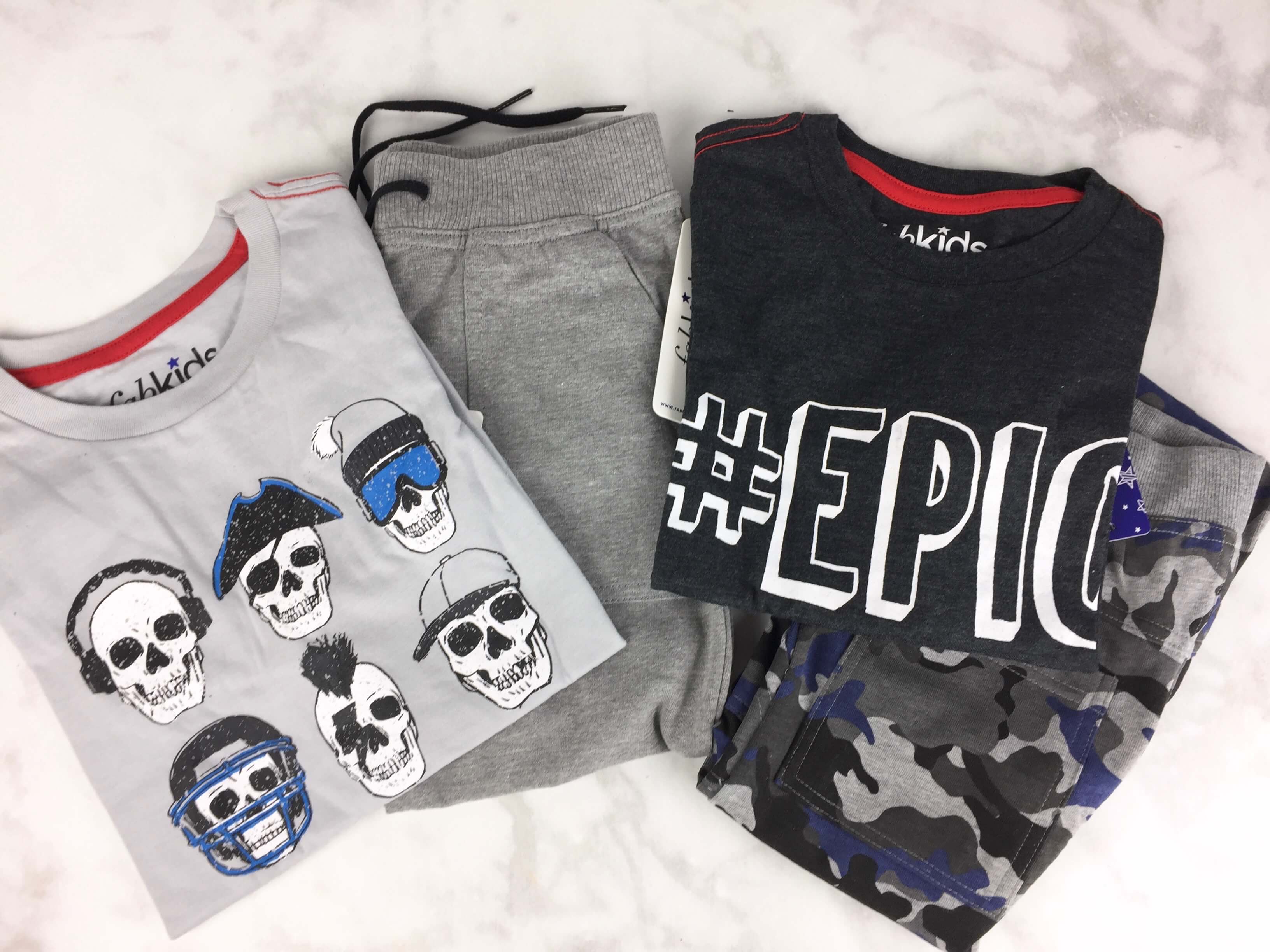 Fabkids September 2016 Subscription Review & Coupon - Boys - Hello ...