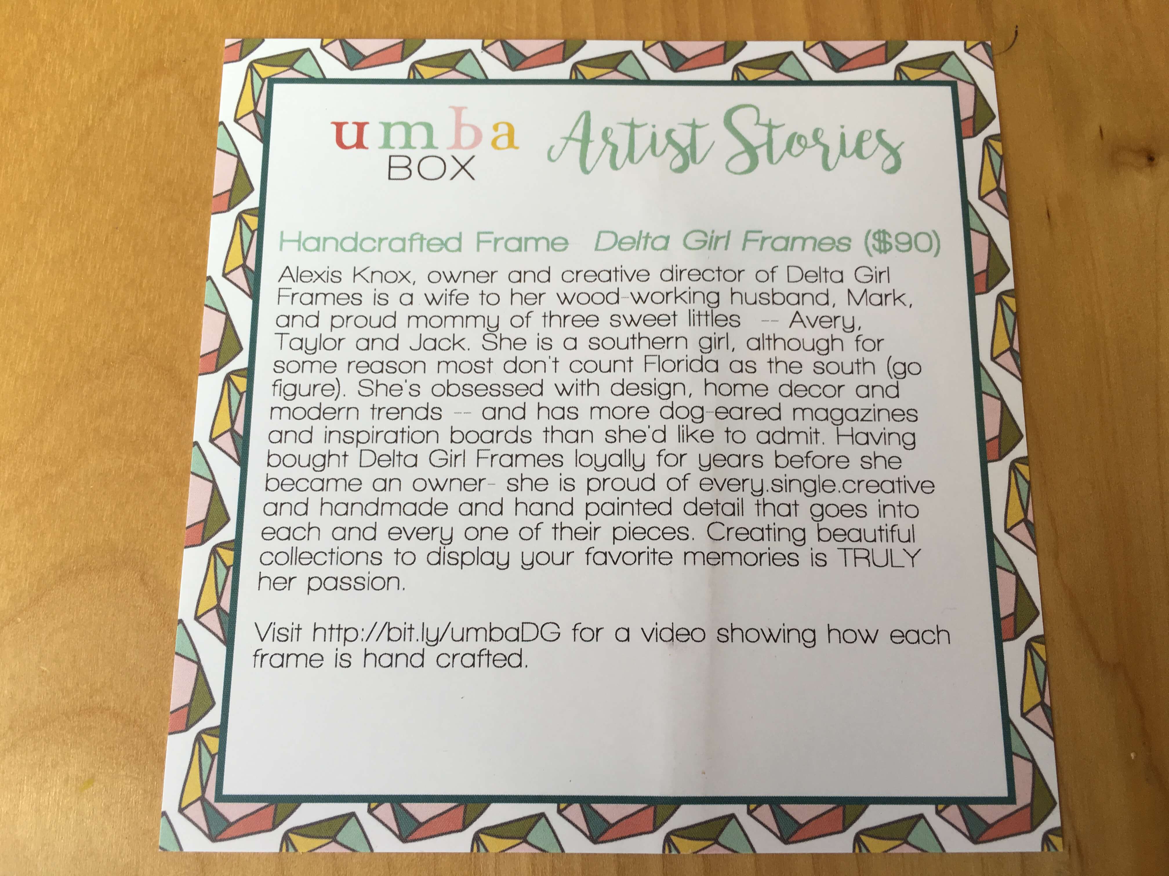 Umba Box September 2016 Subscription Box Review - Hello Subscription