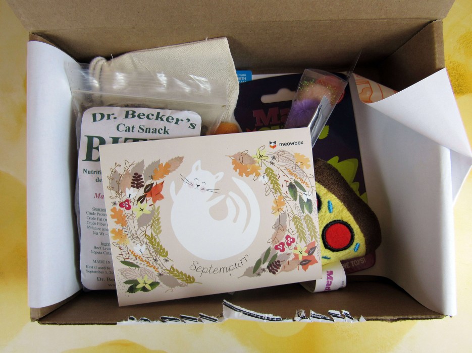 September 2016 Meowbox Subscription Box Review & Coupon - Hello ...
