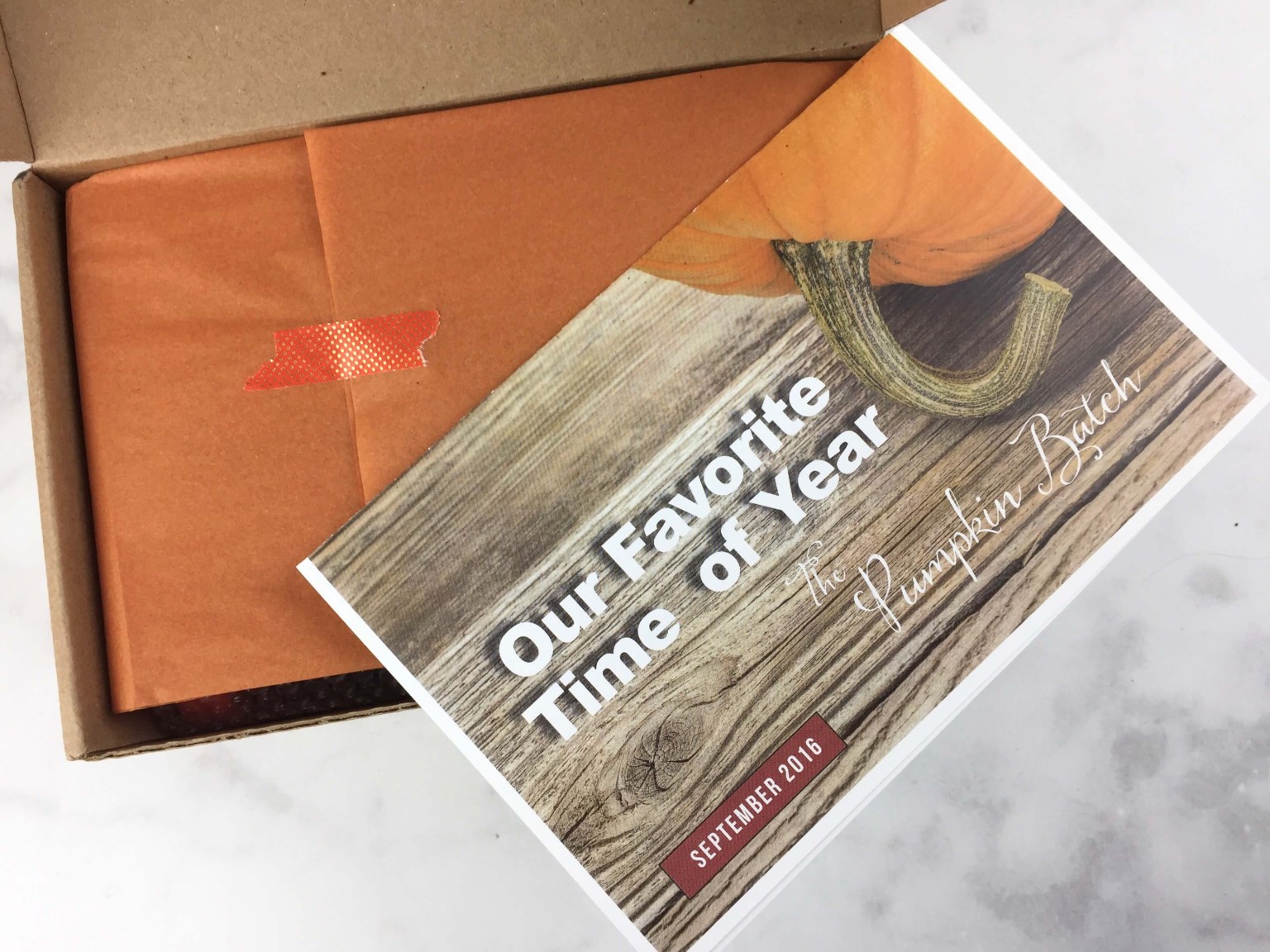 The Pumpkin Batch September 2016 Subscription Box Review - Hello ...