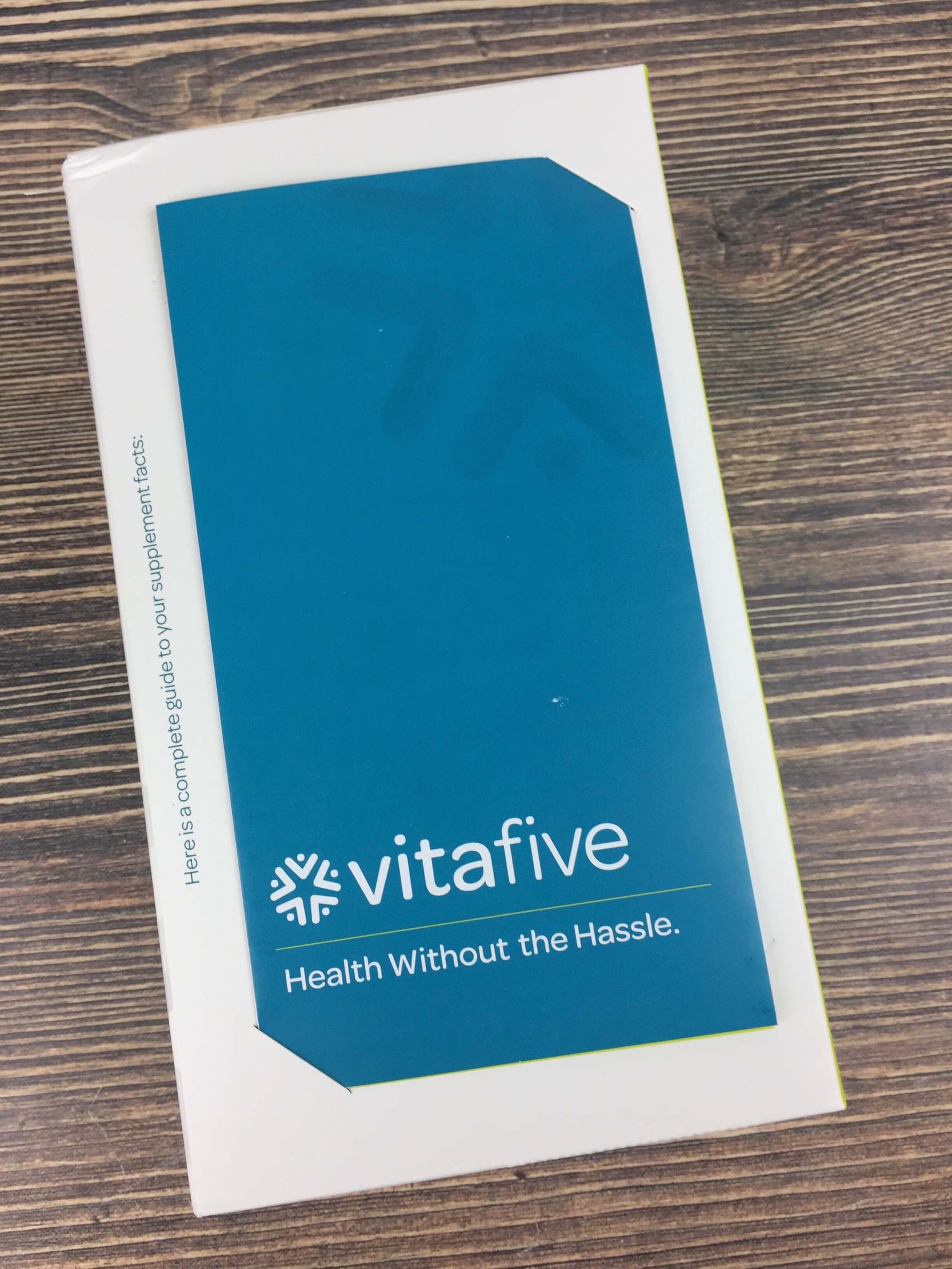 Vitafive Subscription Box Review + Coupon - September 2016 - Hello ...