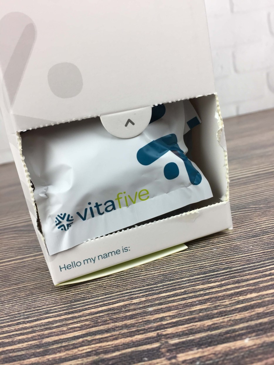 Vitafive Subscription Box Review + Coupon - September 2016 - Hello ...