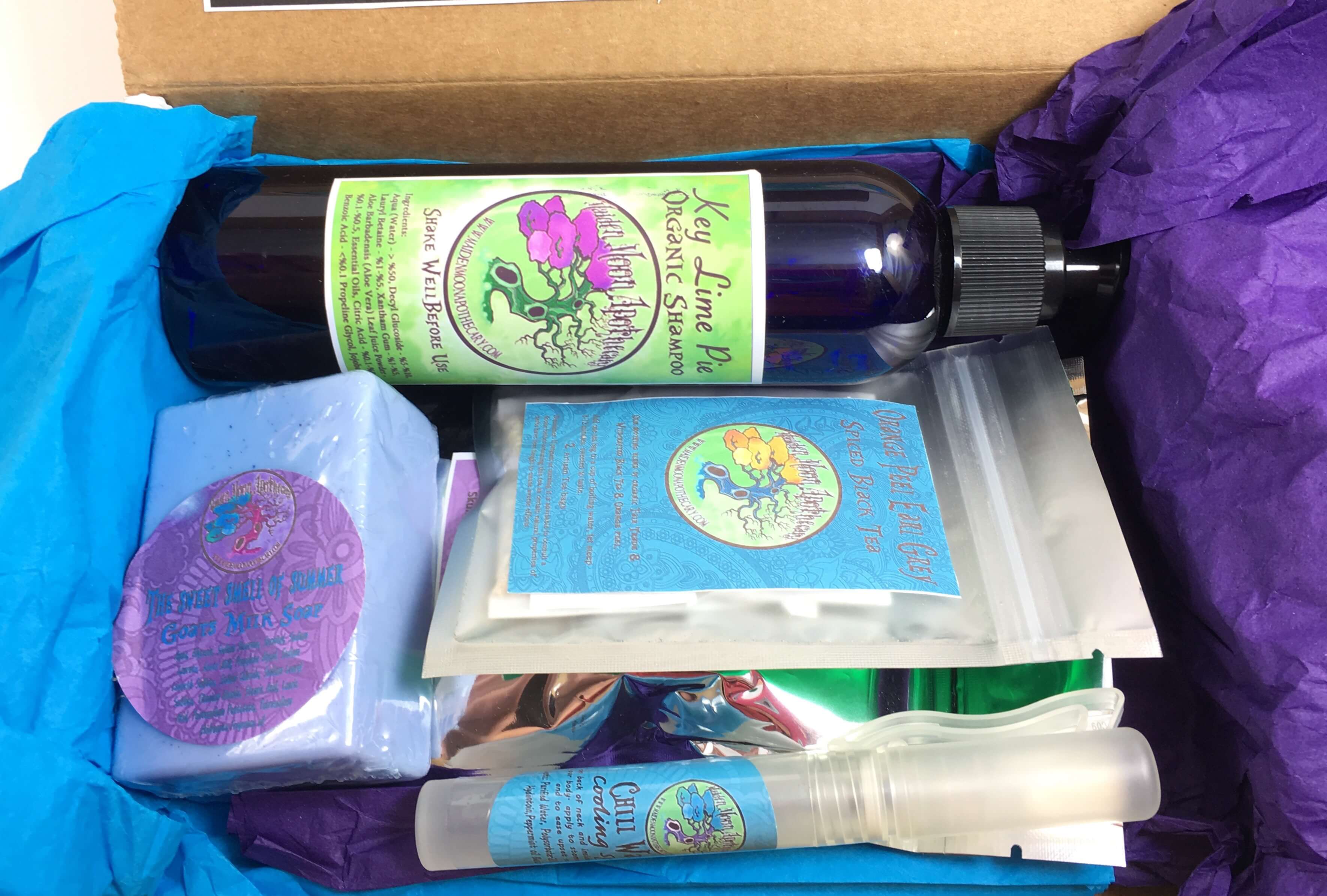 Maiden Moon Apothecary June 2016 Subscription Box Review - Hello ...