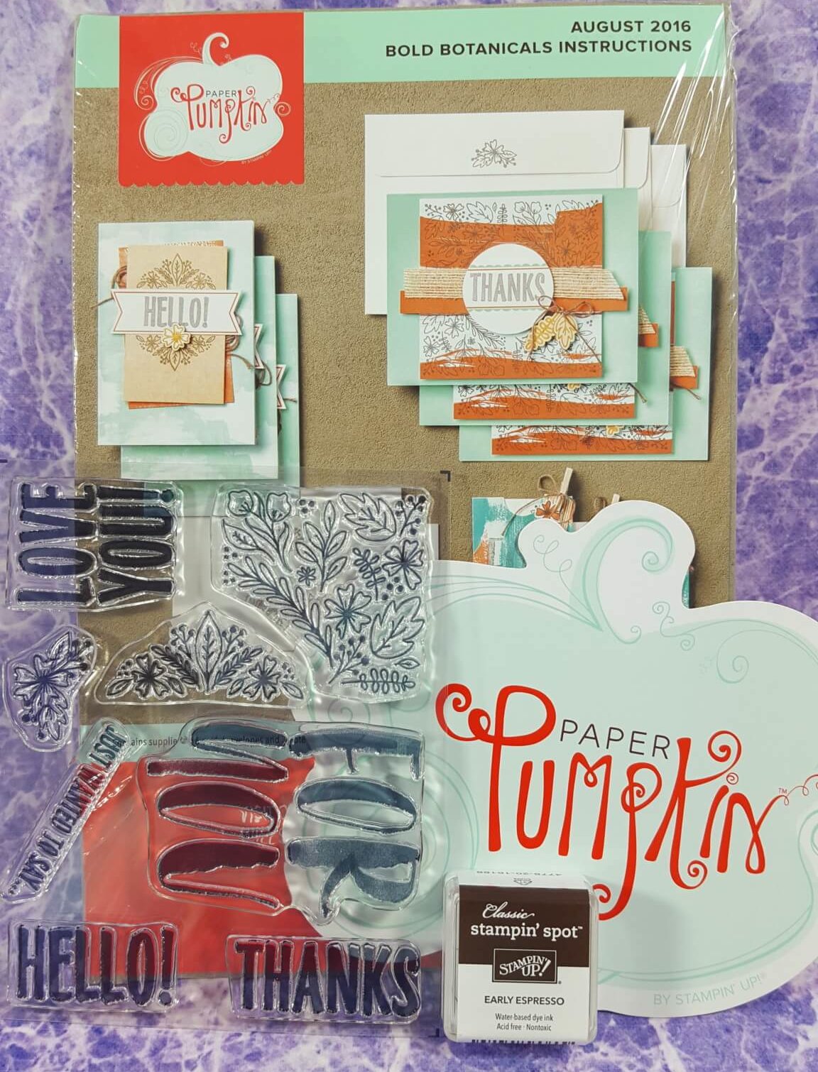 Paper Pumpkin August 2016 Subscription Box Review - Hello Subscription