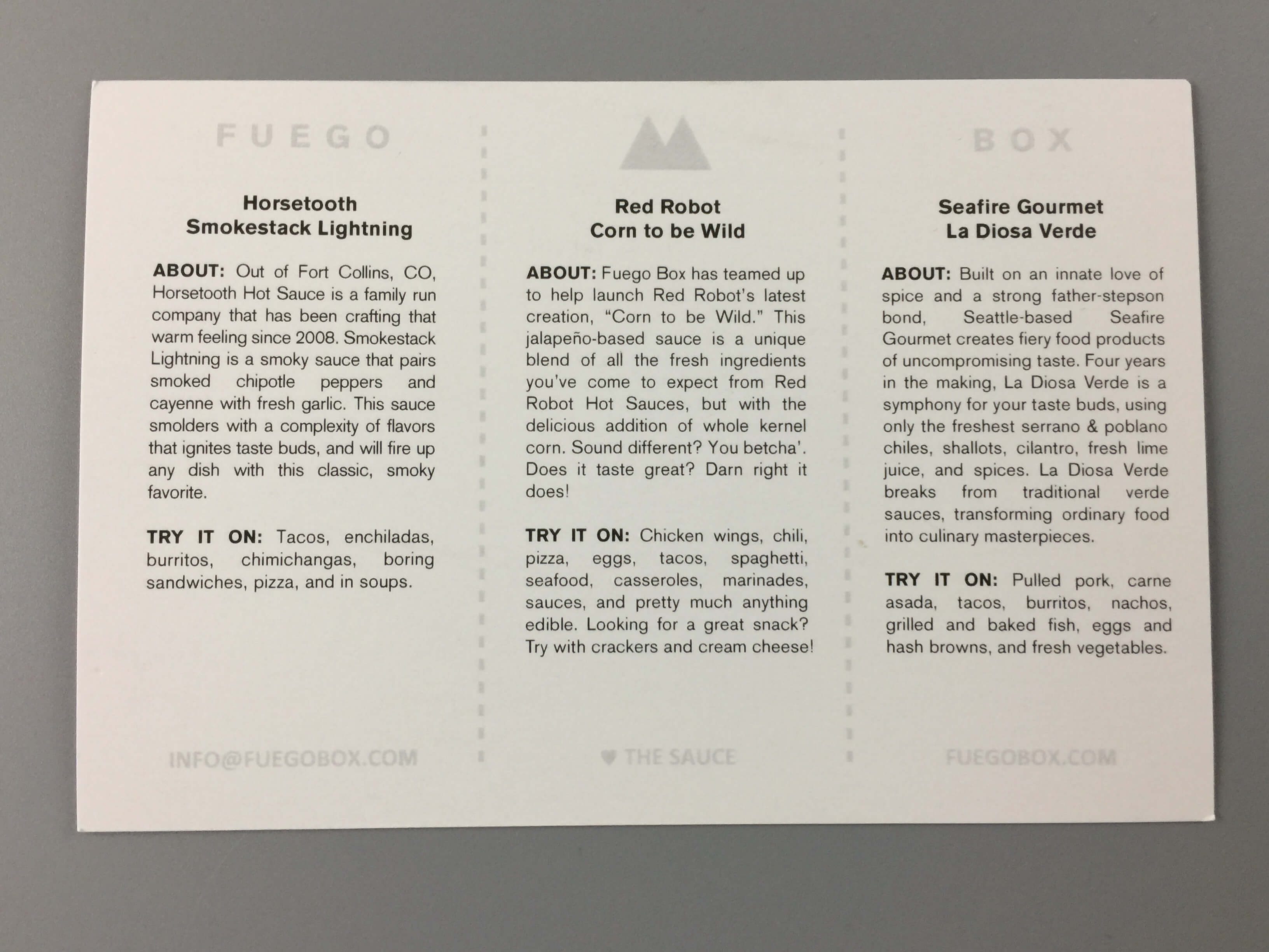 Fuego Box October 2016 Subscription Box Review + Coupon - Hello ...