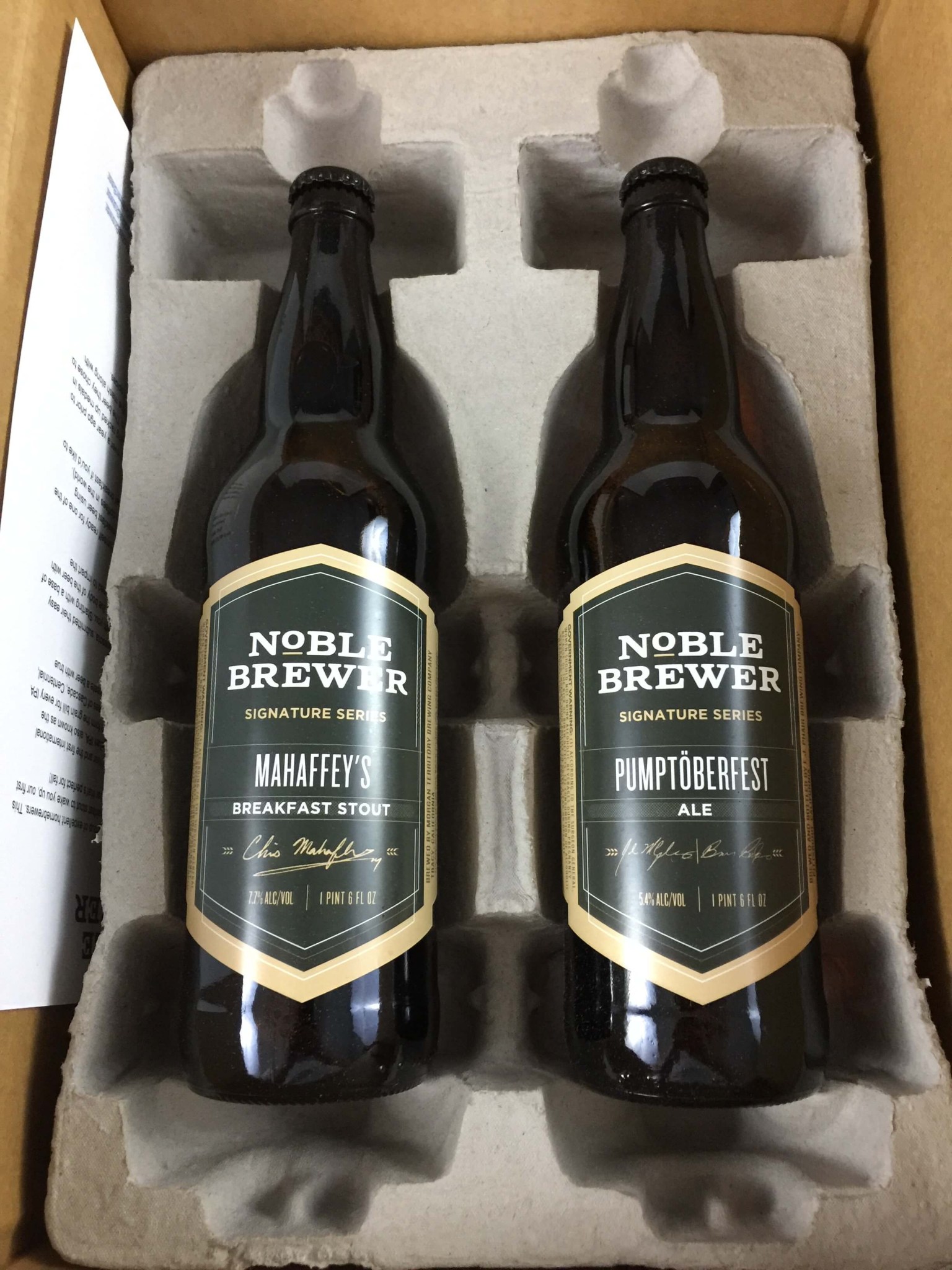Noble Brewer Subscription Box Review + Coupon - Fall 2016 - Hello ...