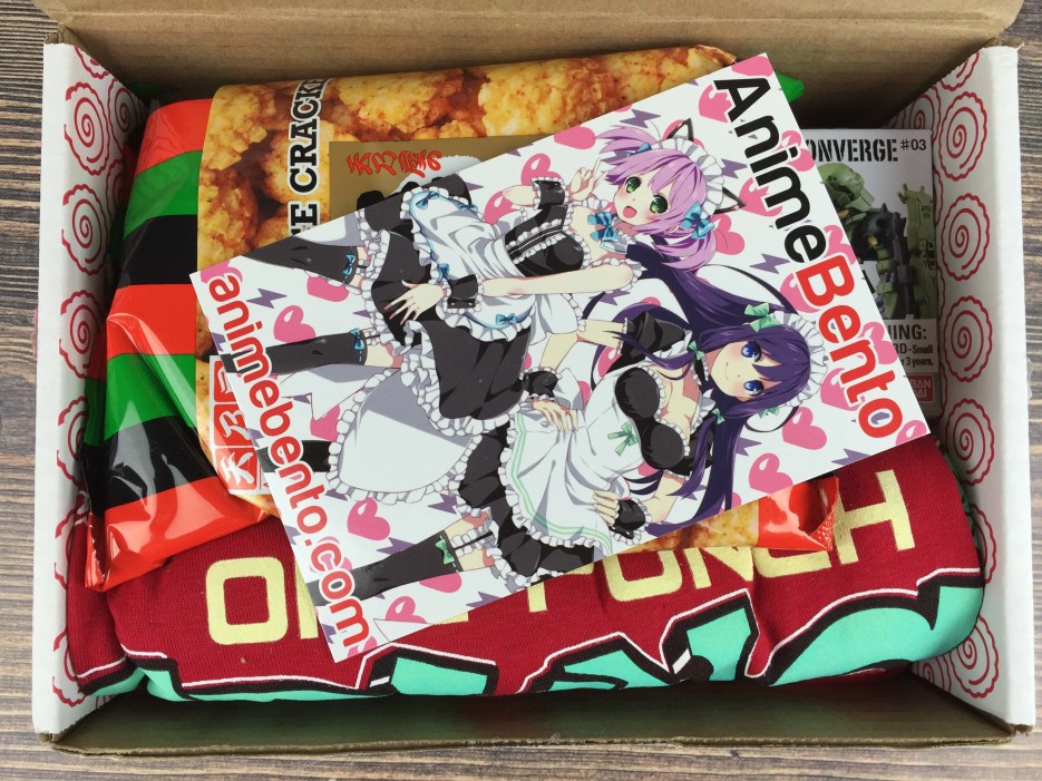 Anime Bento Subscription Box Review & Coupon - September 2016 - Hello ...