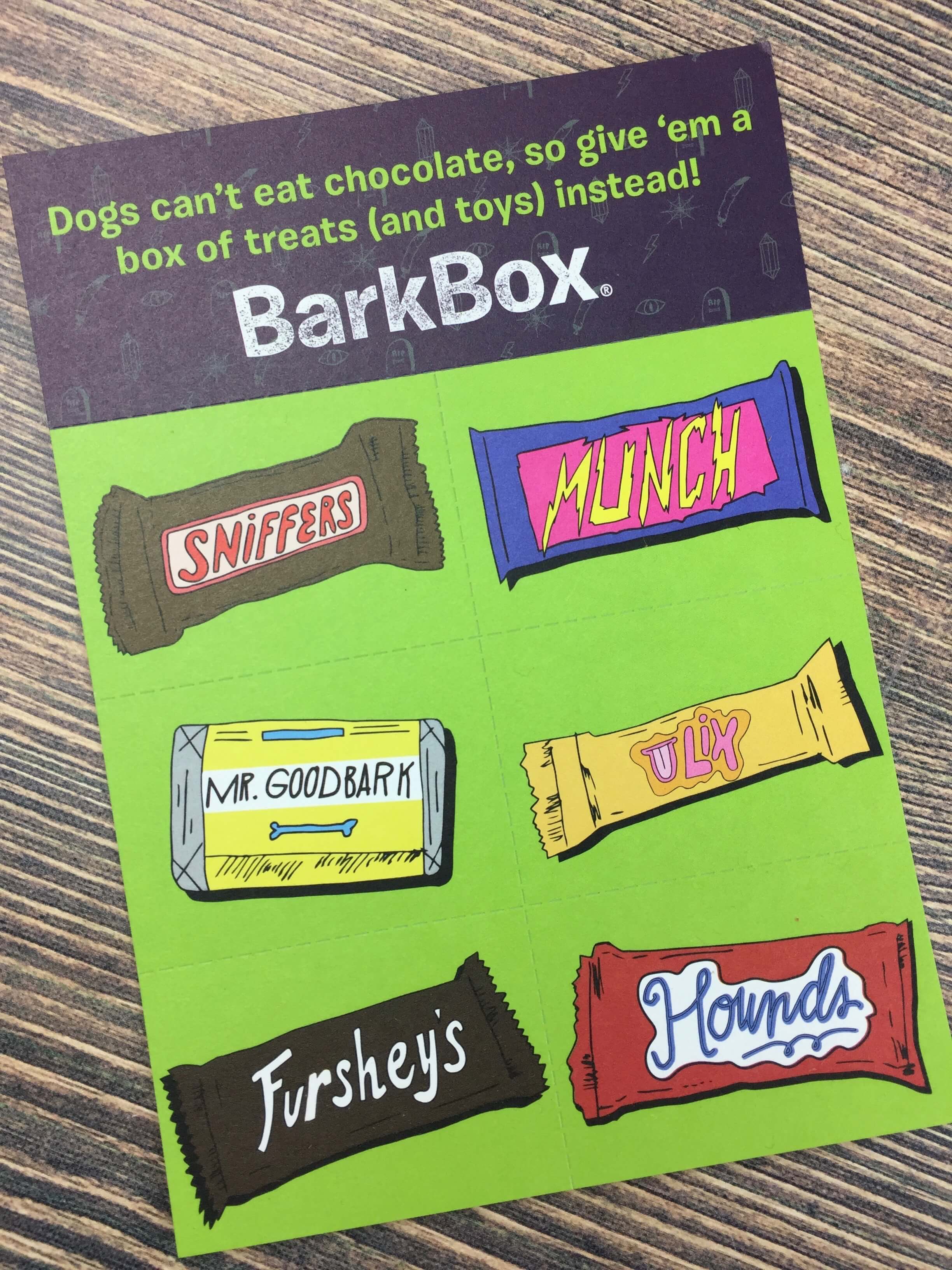 Barkbox October 2016 Subscription Box Review + Coupon - Hello Subscription