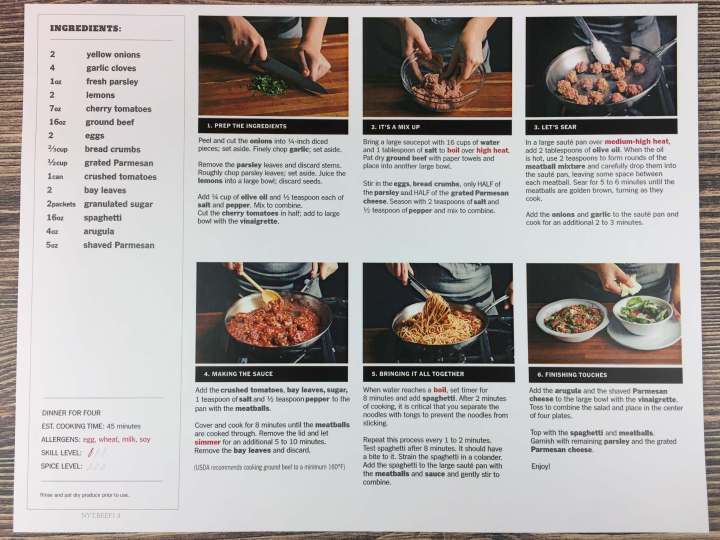 Chef’d Box Review + Coupon - October 2016 - hello subscription