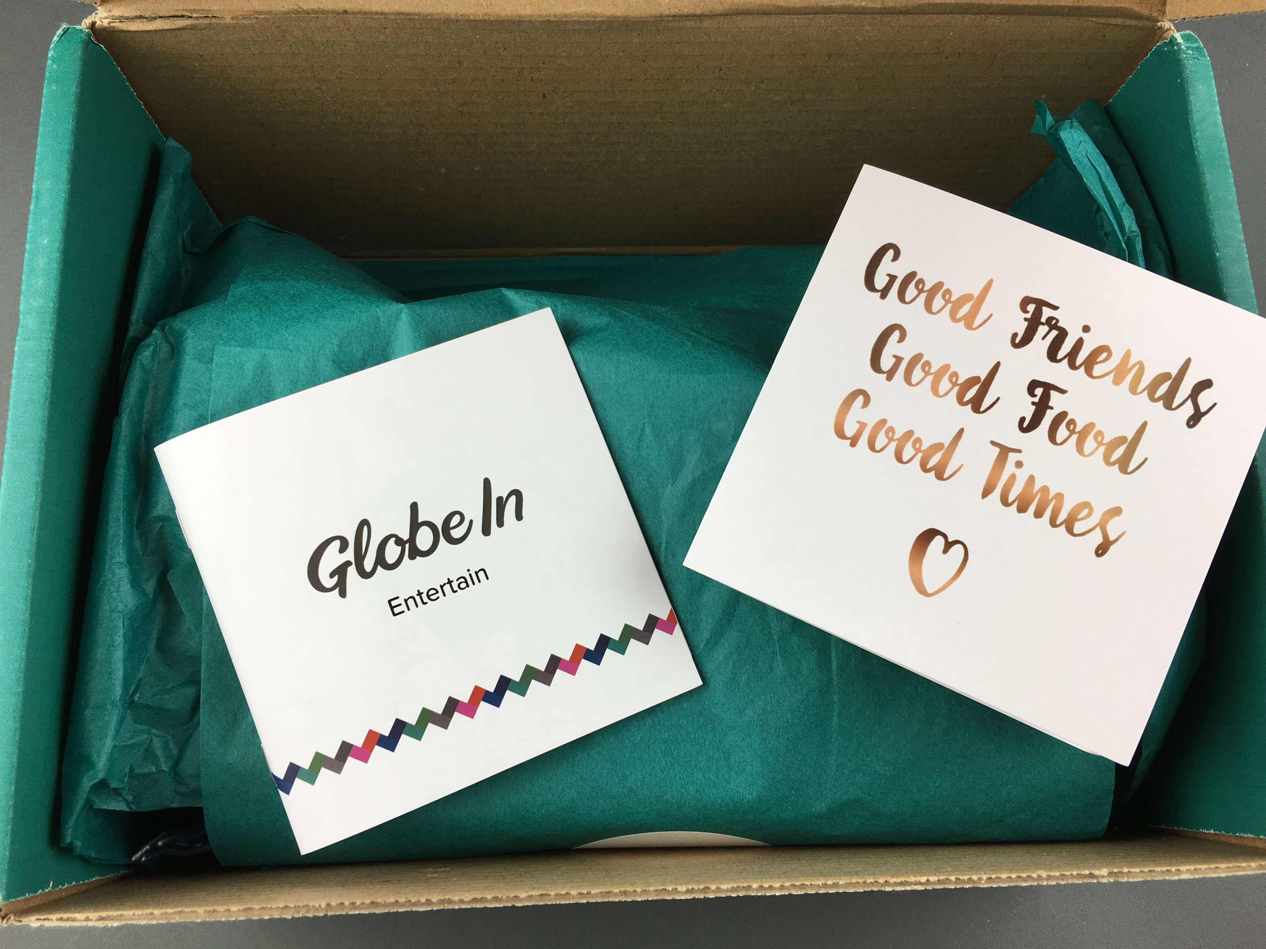 GlobeIn Limited Edition Entertain Box Review - Hello Subscription