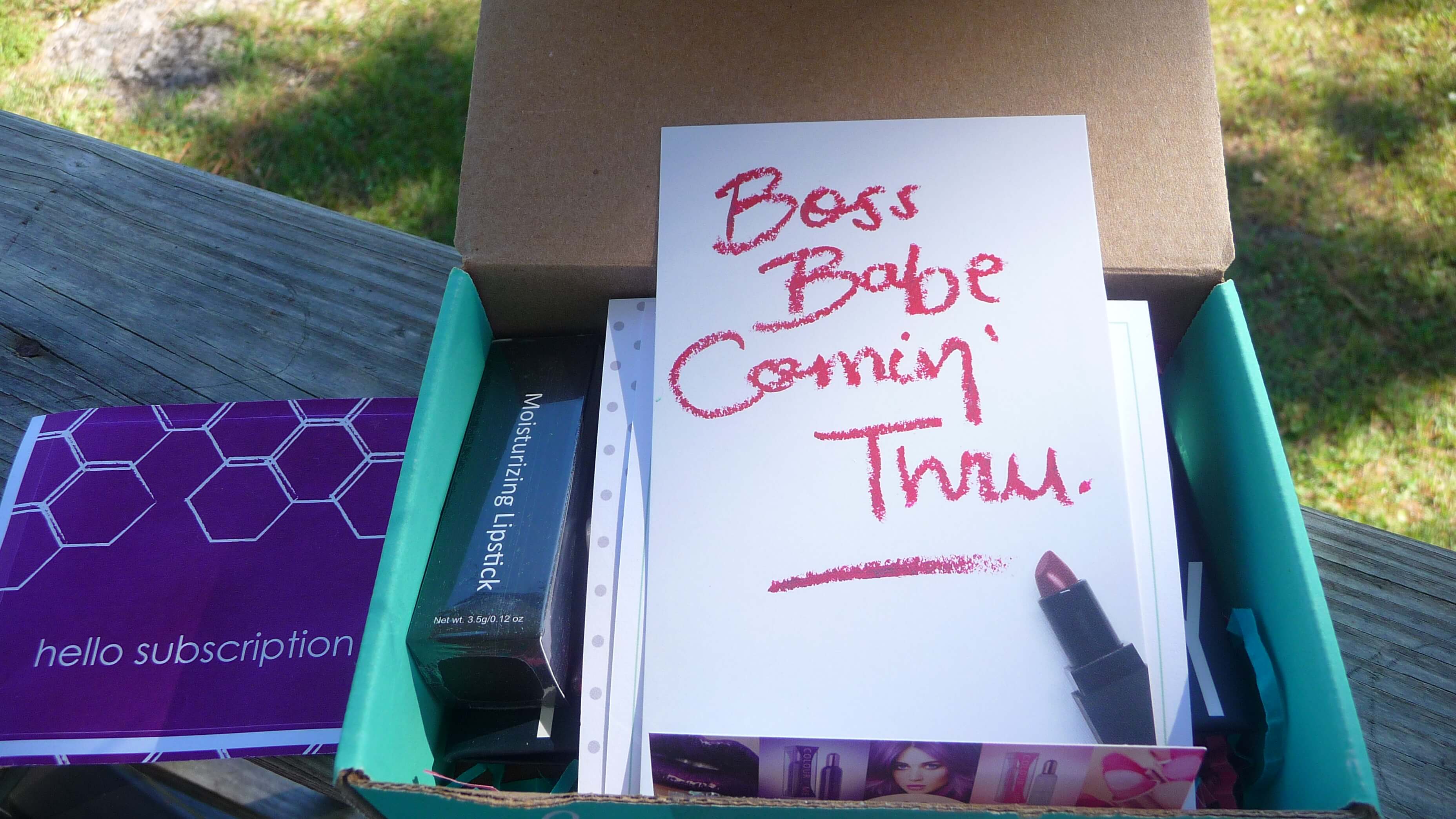 Beauty Box 5 October 2016 Subscription Box Review & Coupon - Boss Babe ...
