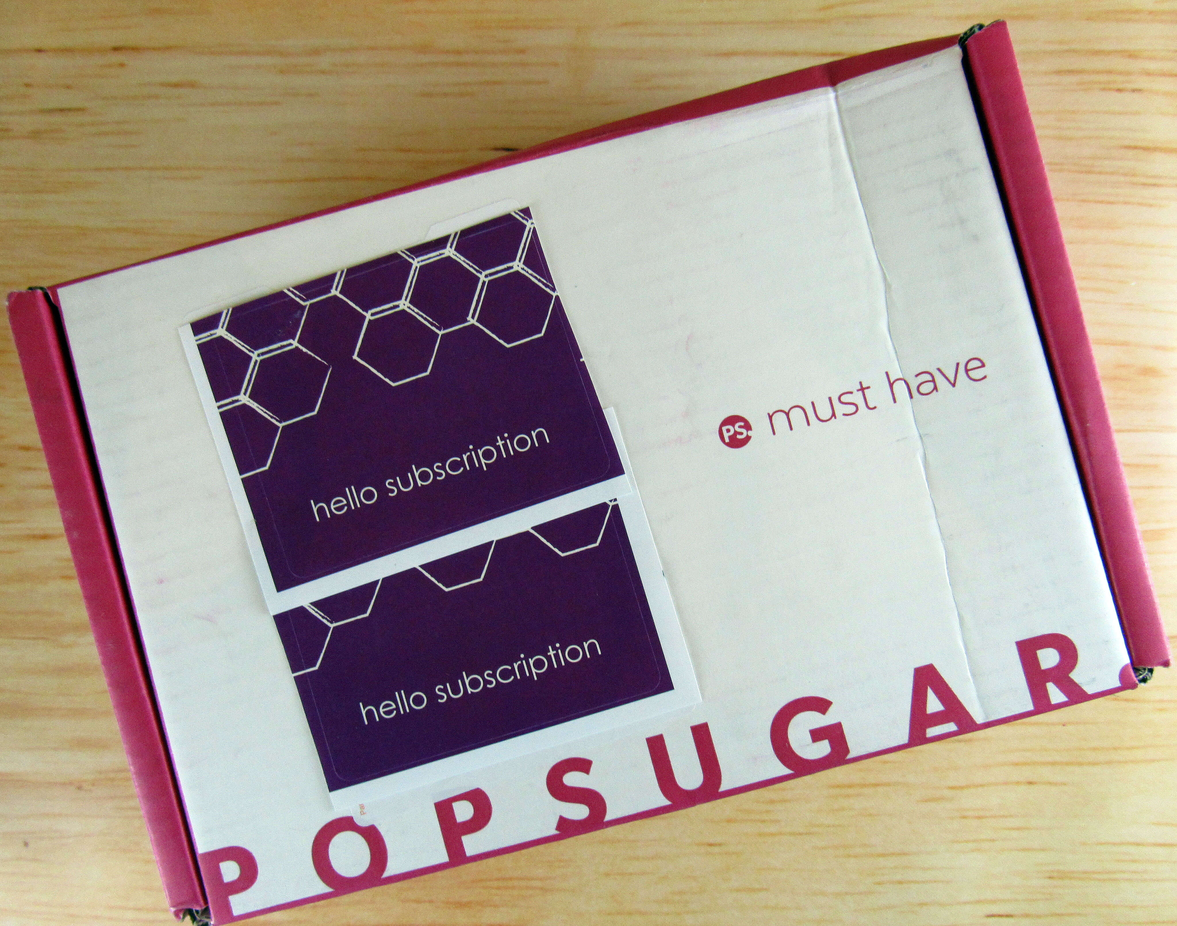 POPSUGAR Must Have Fall All-Star Mystery Box Review - Hello Subscription